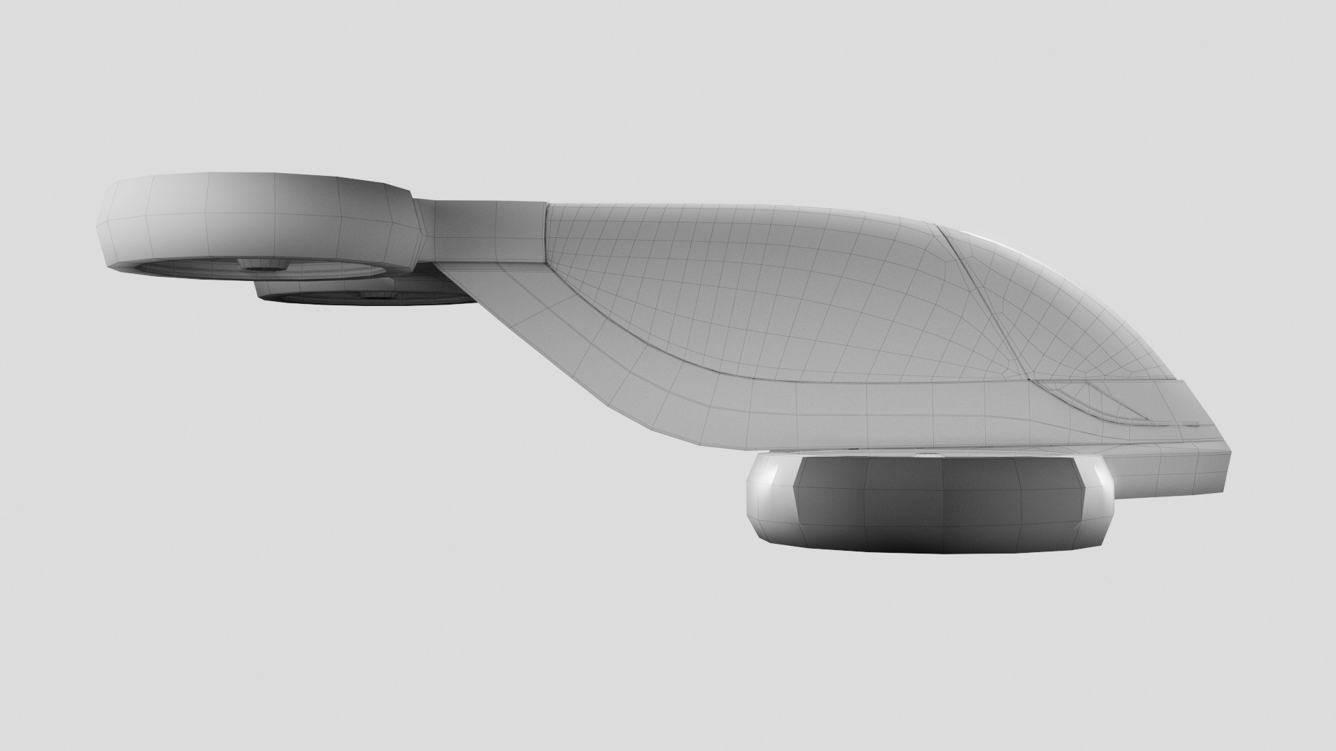 Futuristic Air Taxi 3D Model - TurboSquid 1970654