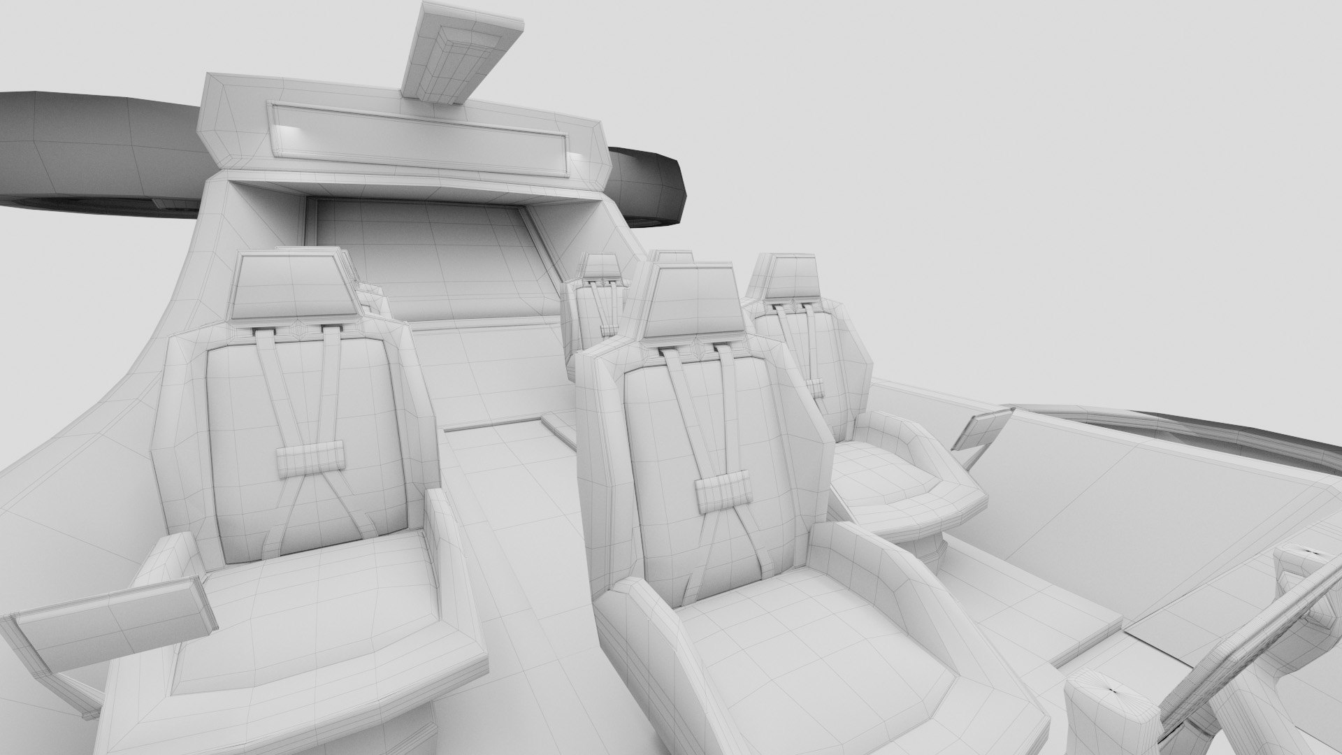 Futuristic Air Taxi 3D Model - TurboSquid 1970654