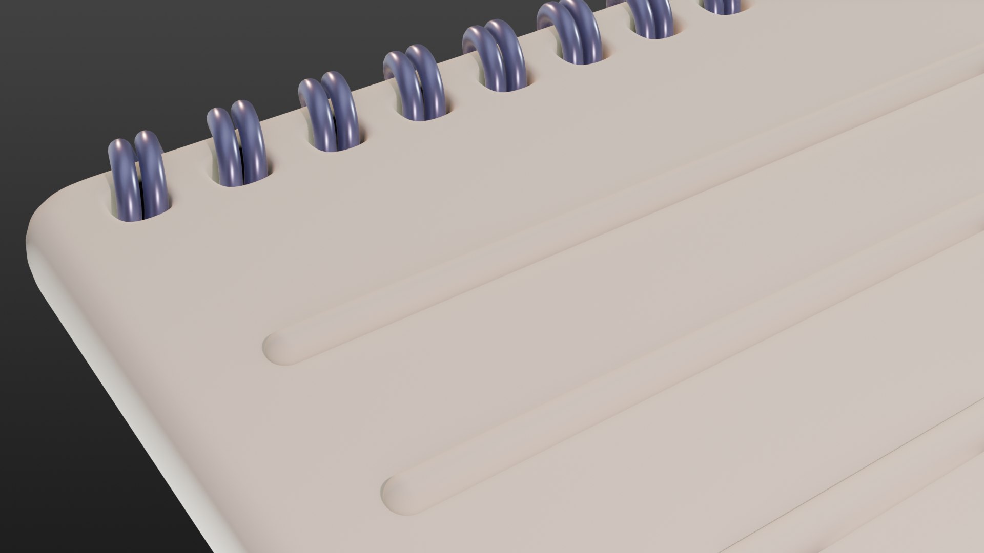 Low-poly Style Cartoon Notepad 3D Model - TurboSquid 2376894