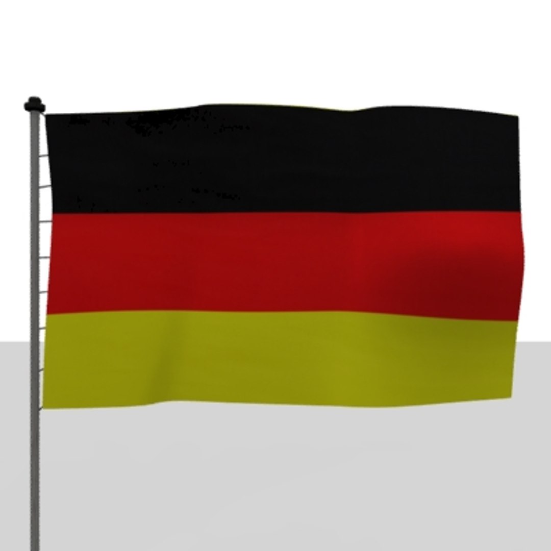 3d German Flag