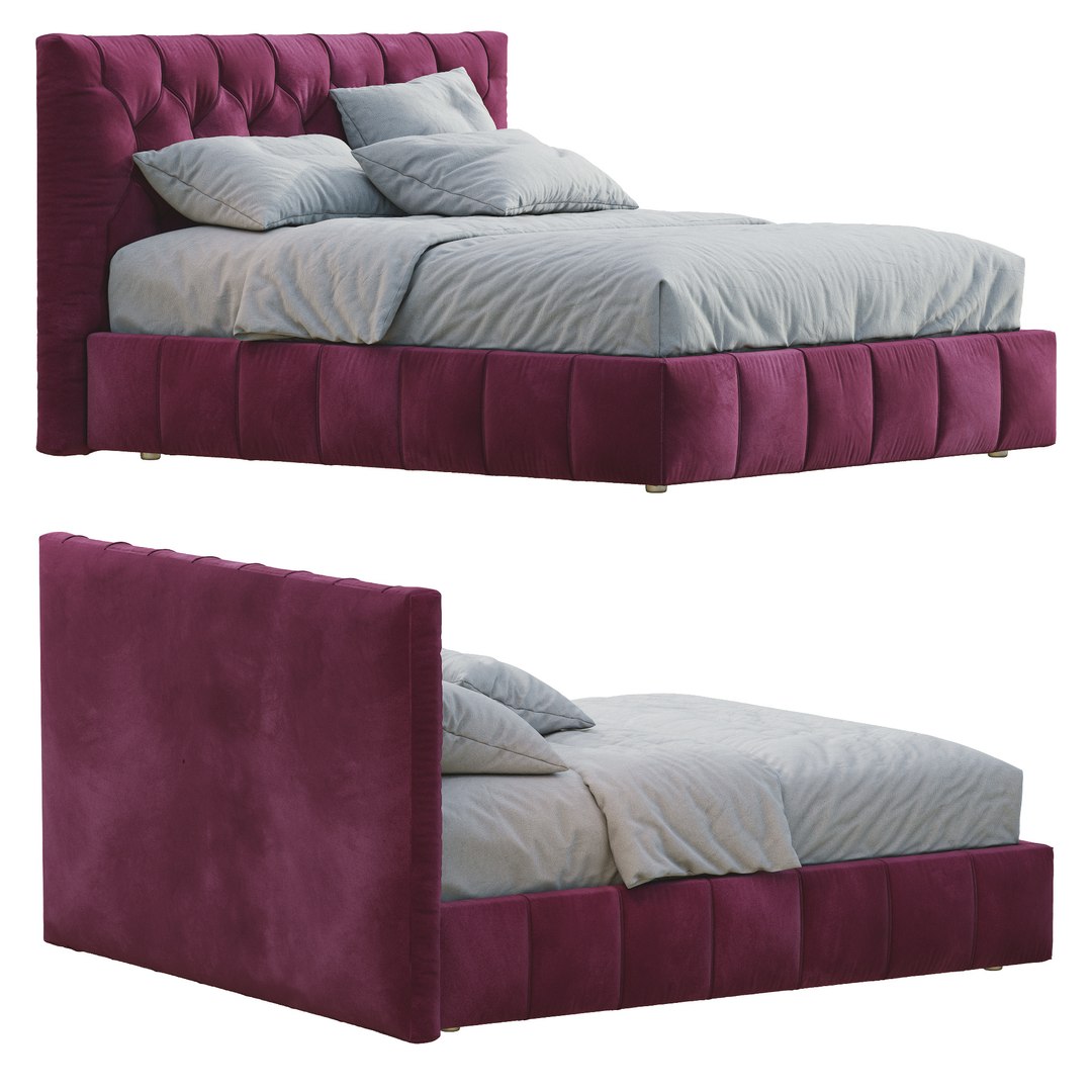 Felis Bed HAMILTON 3D model - TurboSquid 1755032