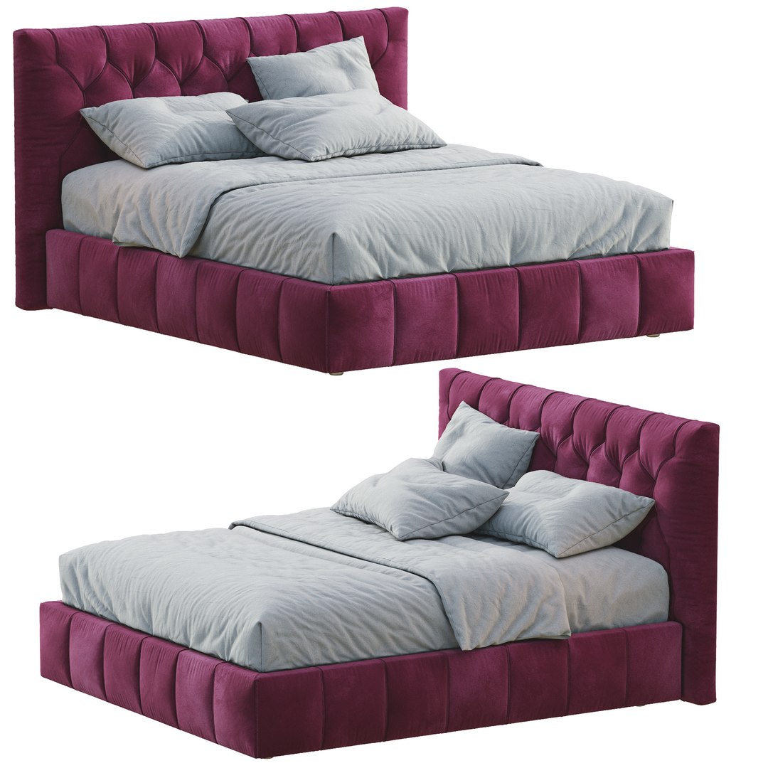 Felis Bed HAMILTON 3D model - TurboSquid 1755032