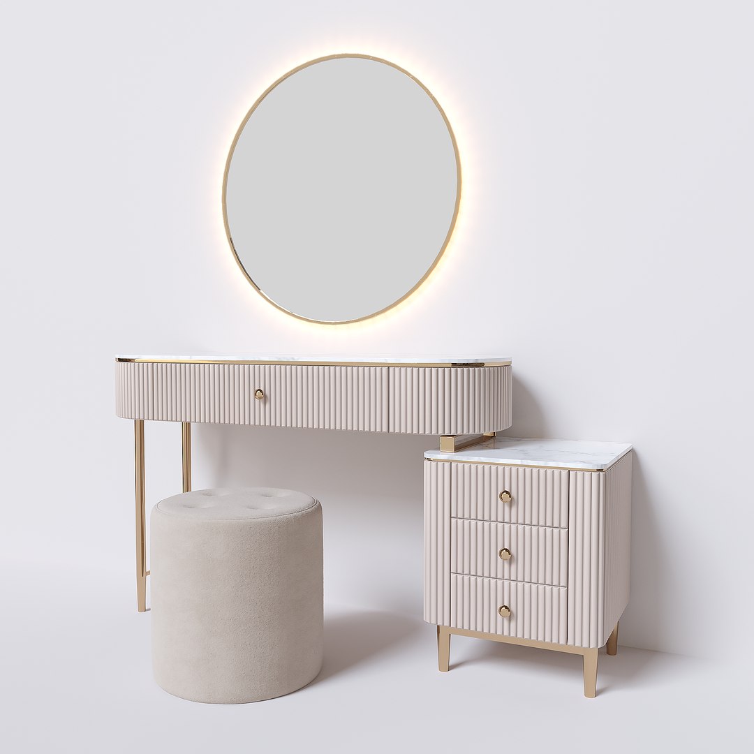 Dressing Table 3D Model - TurboSquid 2021187