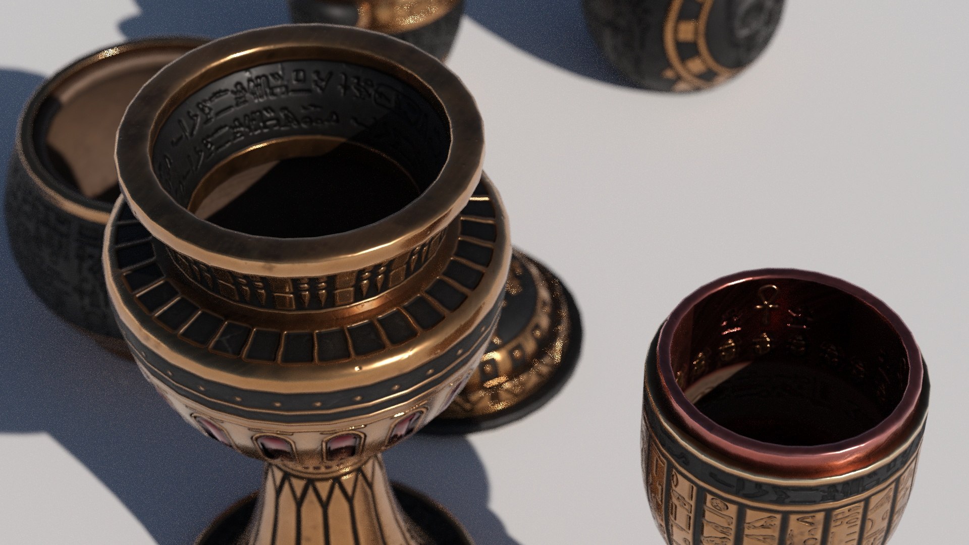 3D OB 02 Egyptian Necromancer Kit - Containers 01 - TurboSquid 2165490