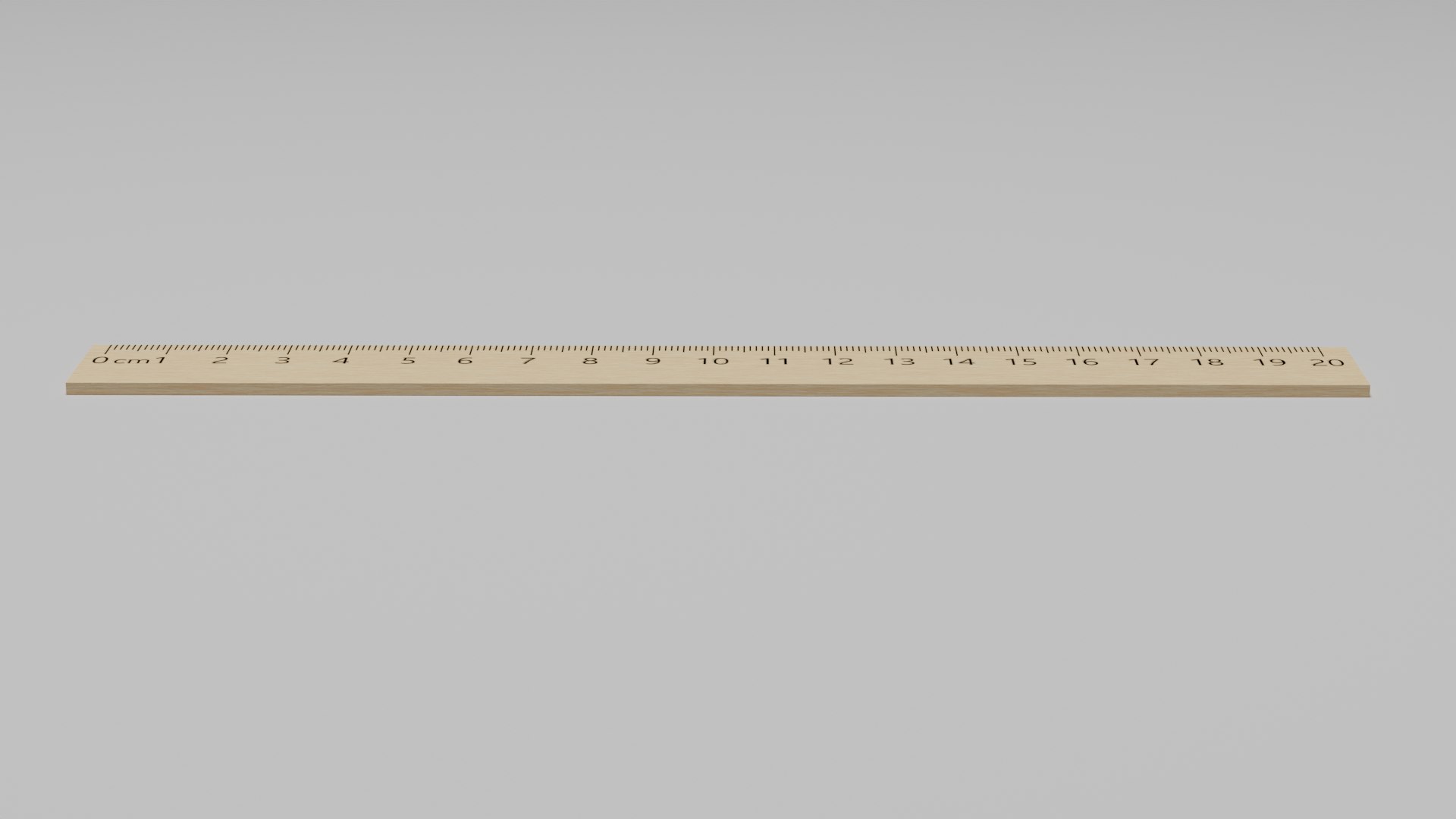 3D Model Ruler - TurboSquid 1963525