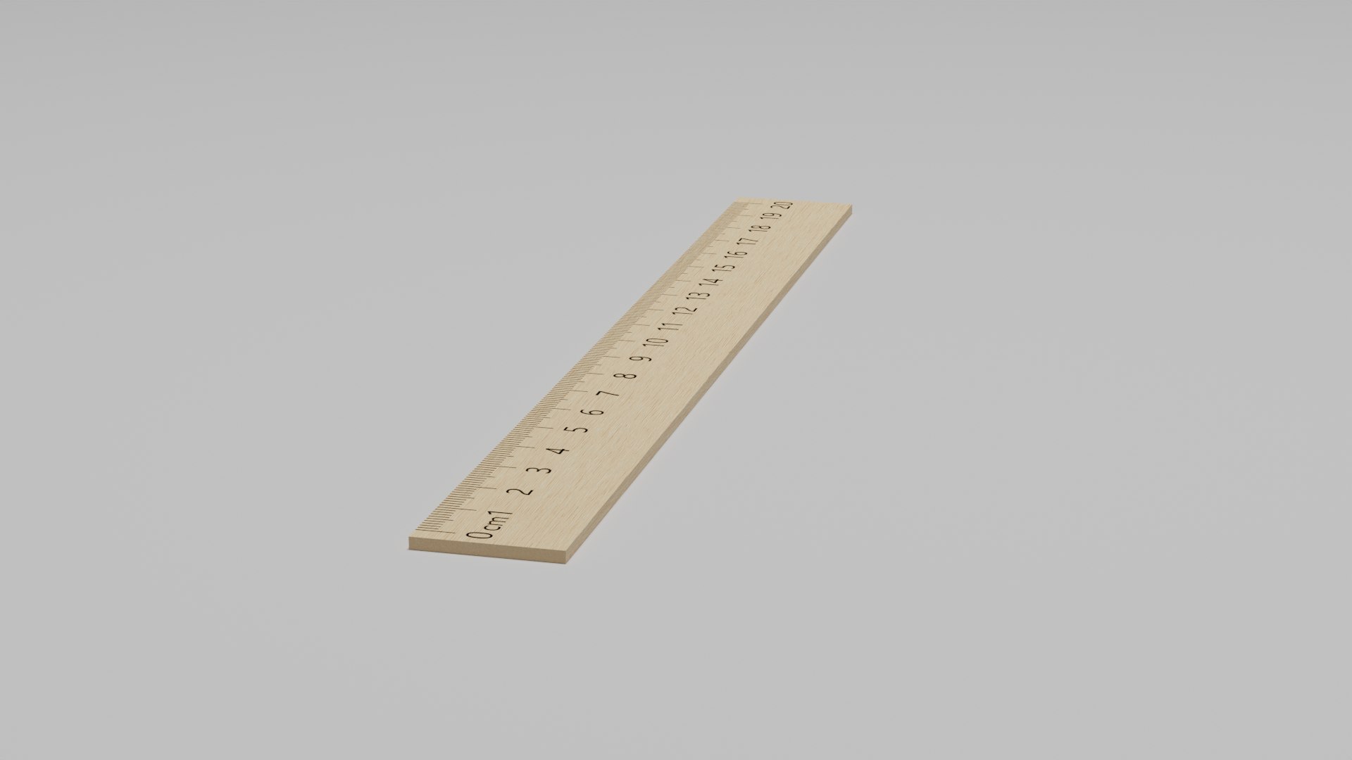 3D Model Ruler - TurboSquid 1963525