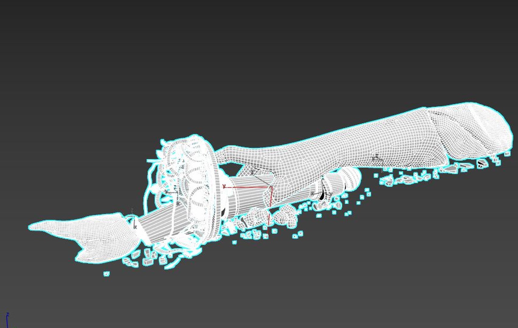 Broken Statue Liberty Hand 3D Model - TurboSquid 1707394