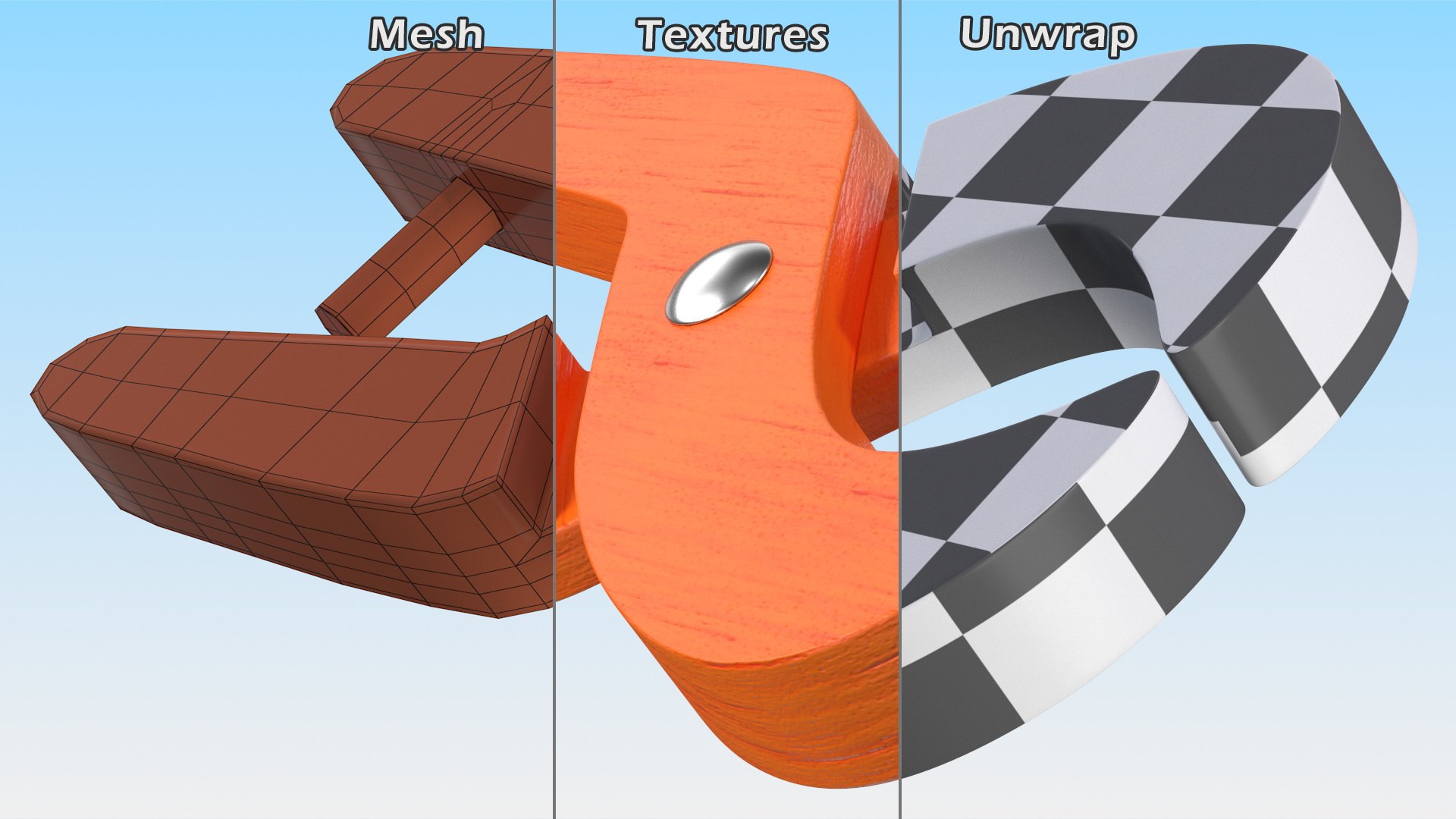 Wooden Forceps Toy Model - TurboSquid 1718397