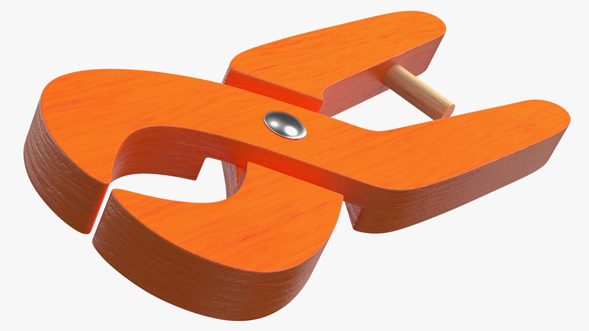 Wooden Forceps Toy Model - TurboSquid 1718397