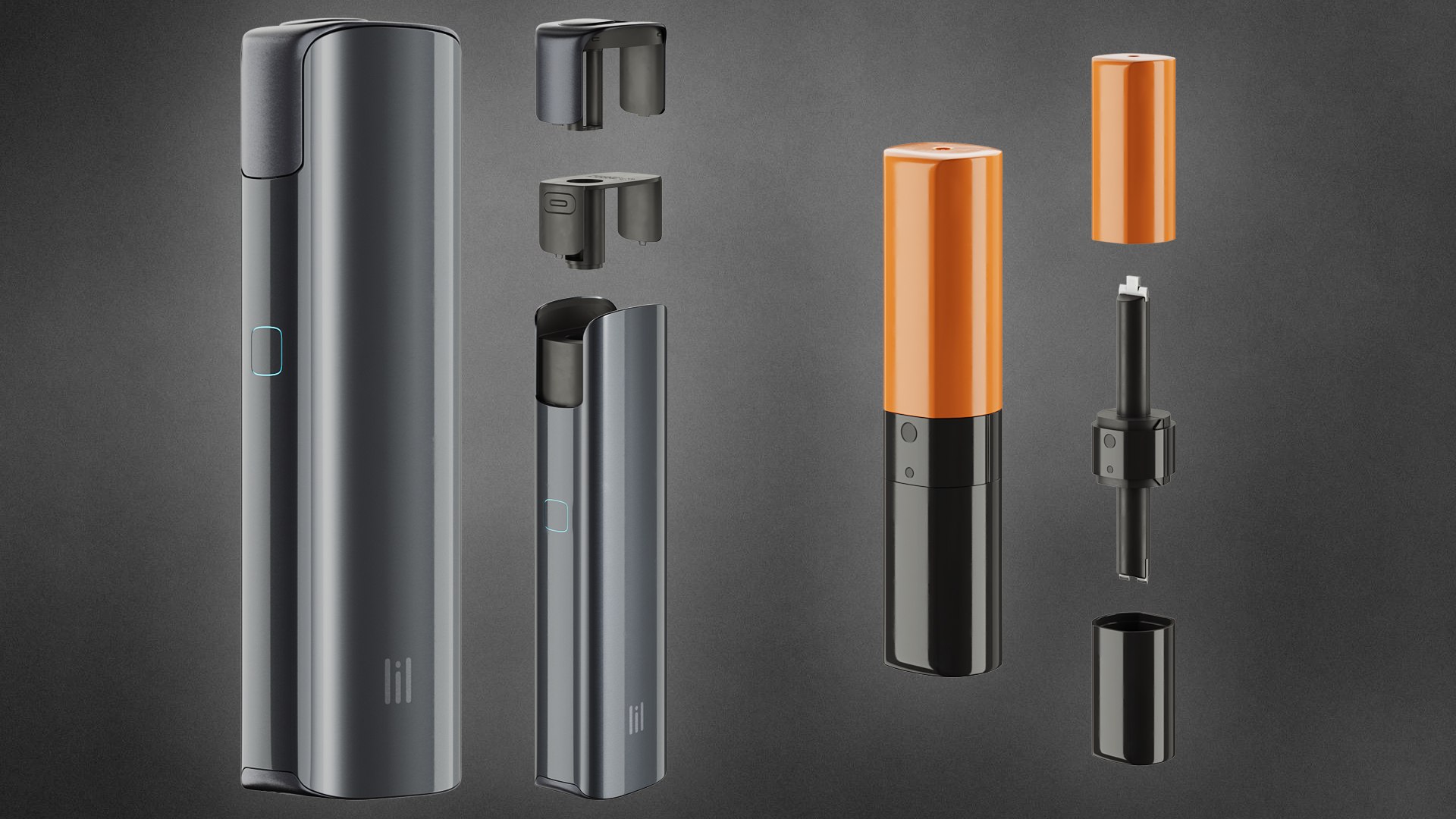 3D IQOS LIL SOLID III Full Set Model - TurboSquid 2389197