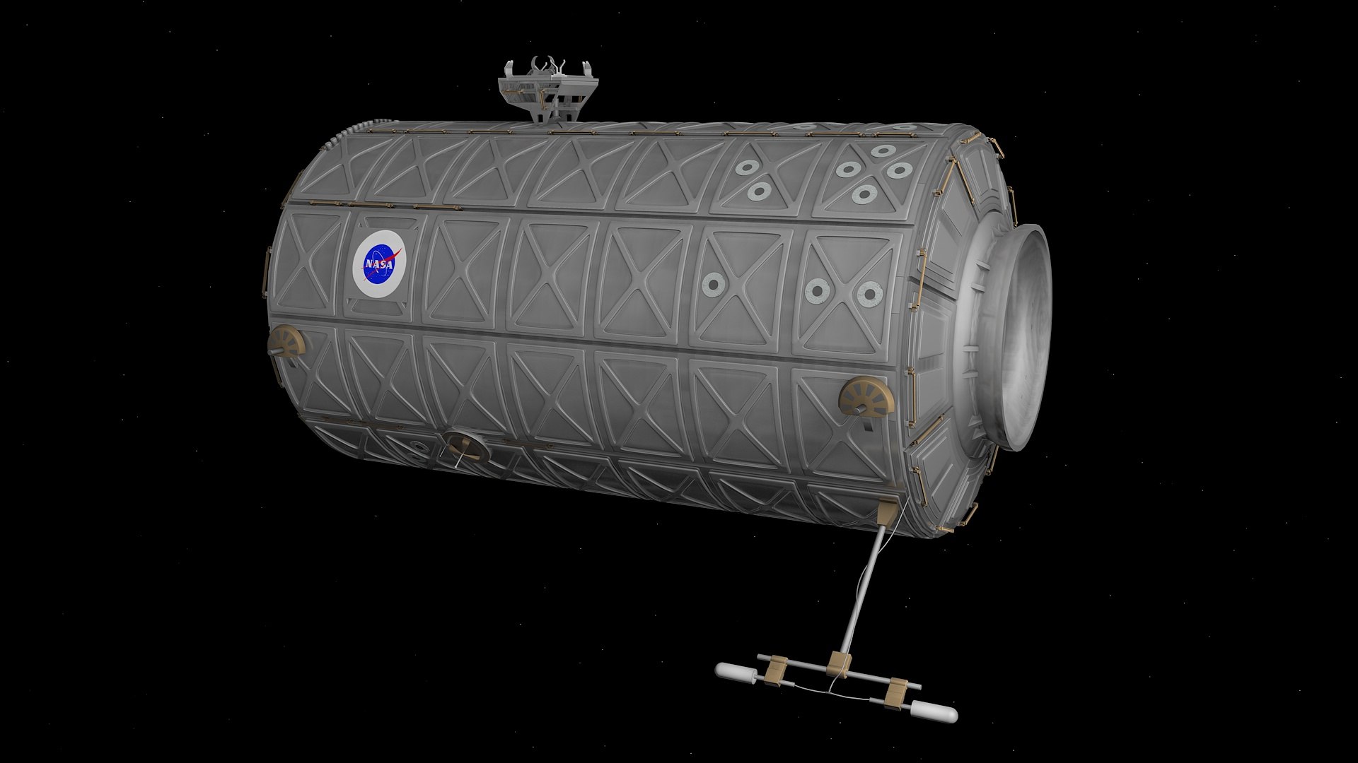 3d Iss Module Destiny