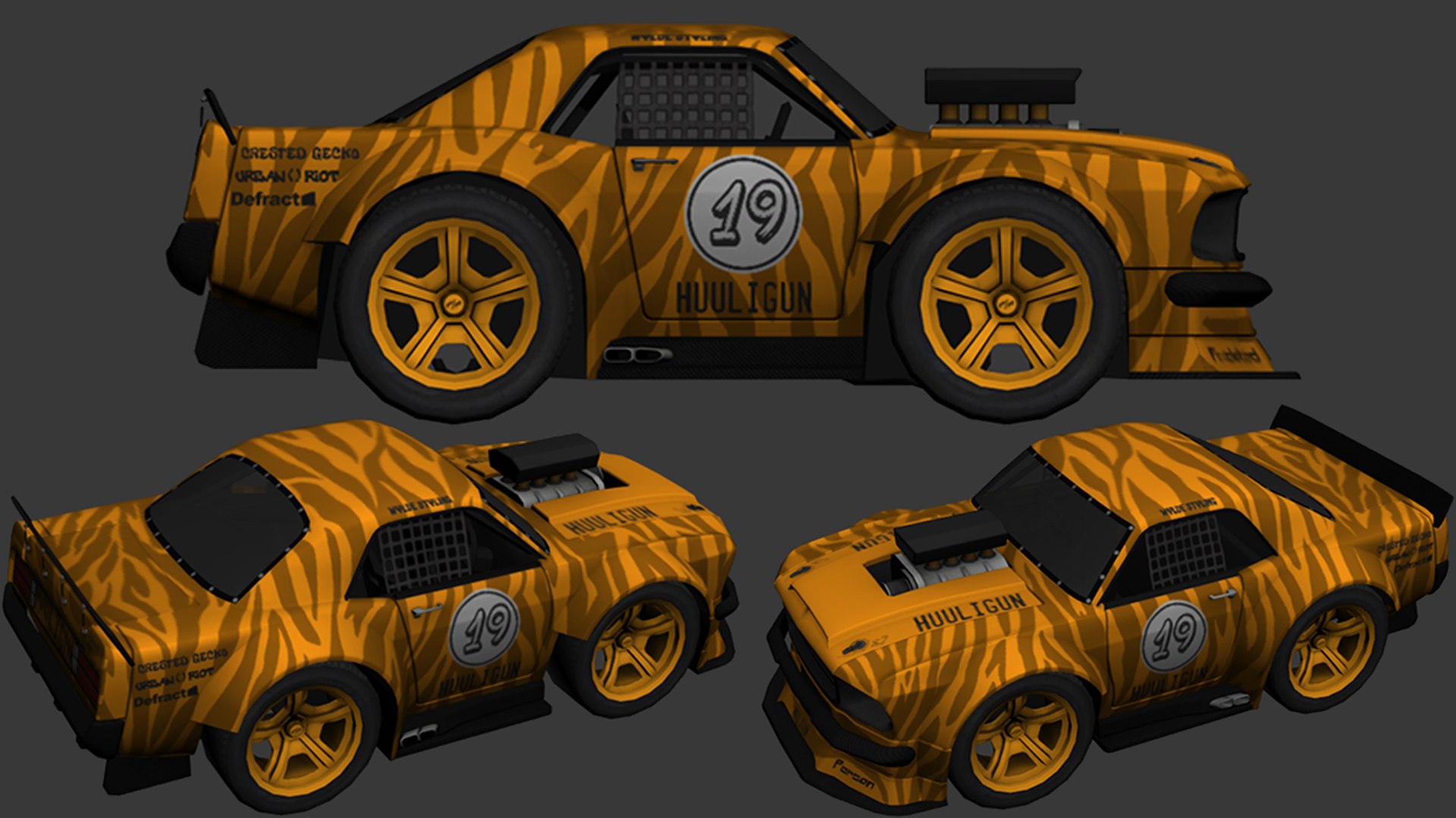 Cartoon-Car-Vehicle-006 3D model - TurboSquid 2116942