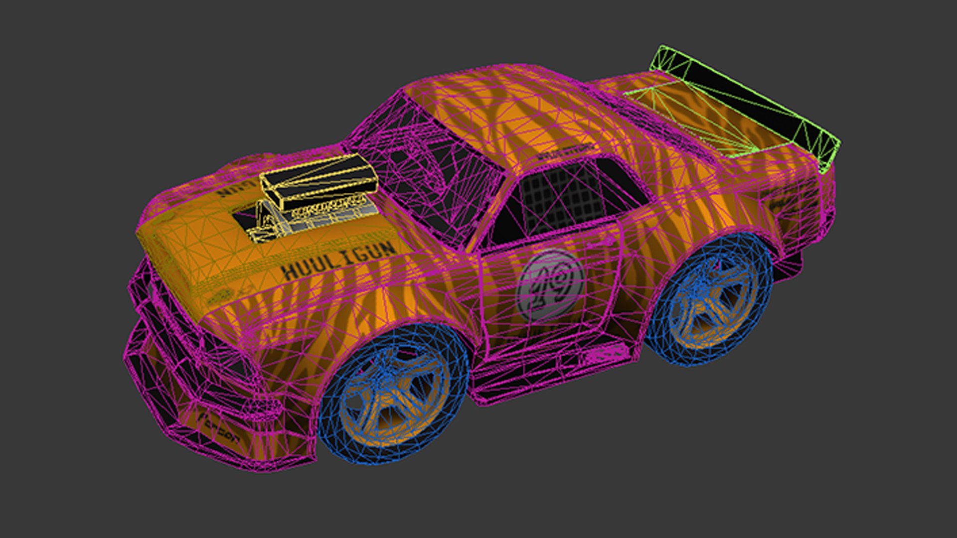 Cartoon-Car-Vehicle-006 3D model - TurboSquid 2116942