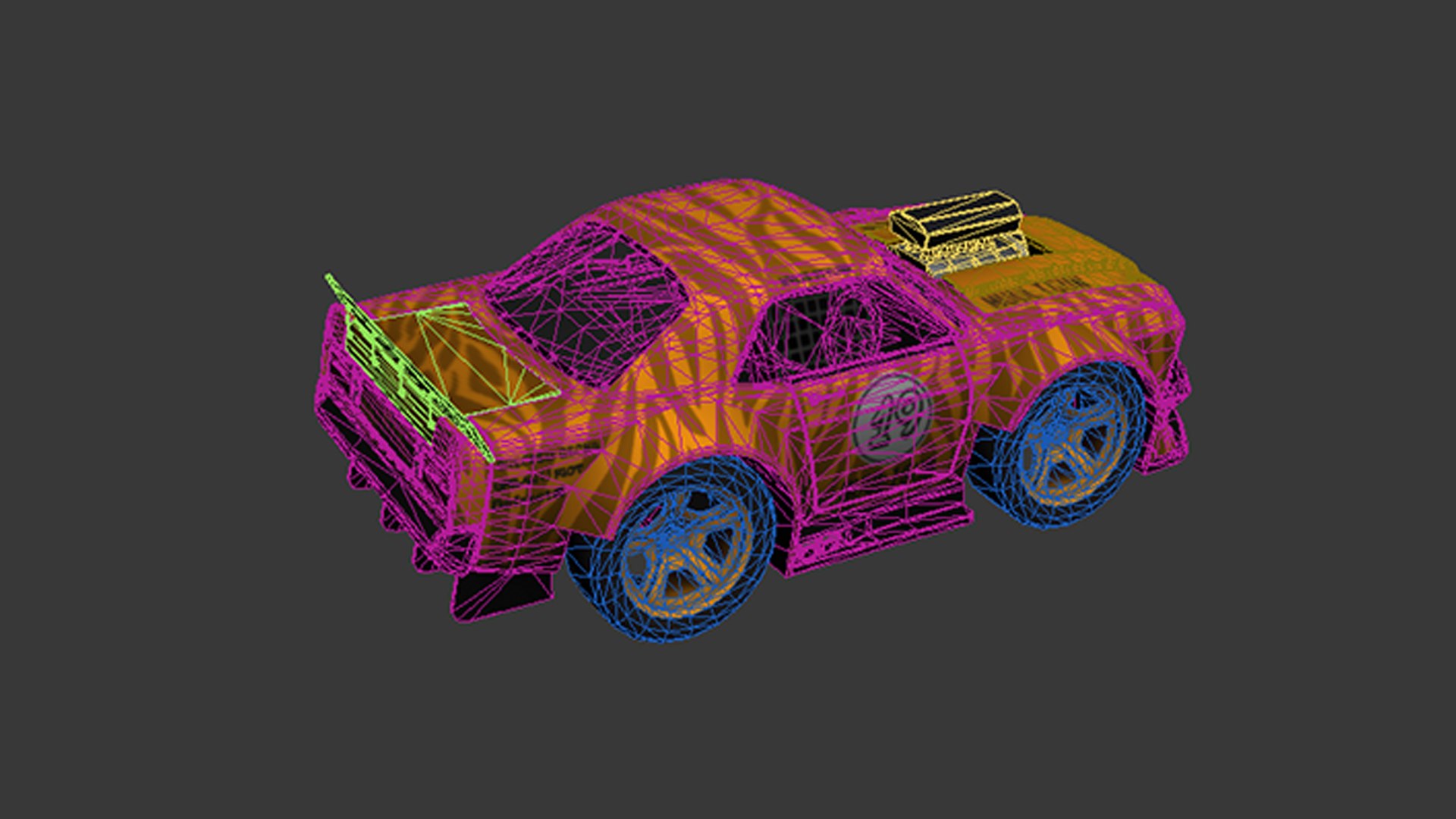 Cartoon-Car-Vehicle-006 3D model - TurboSquid 2116942