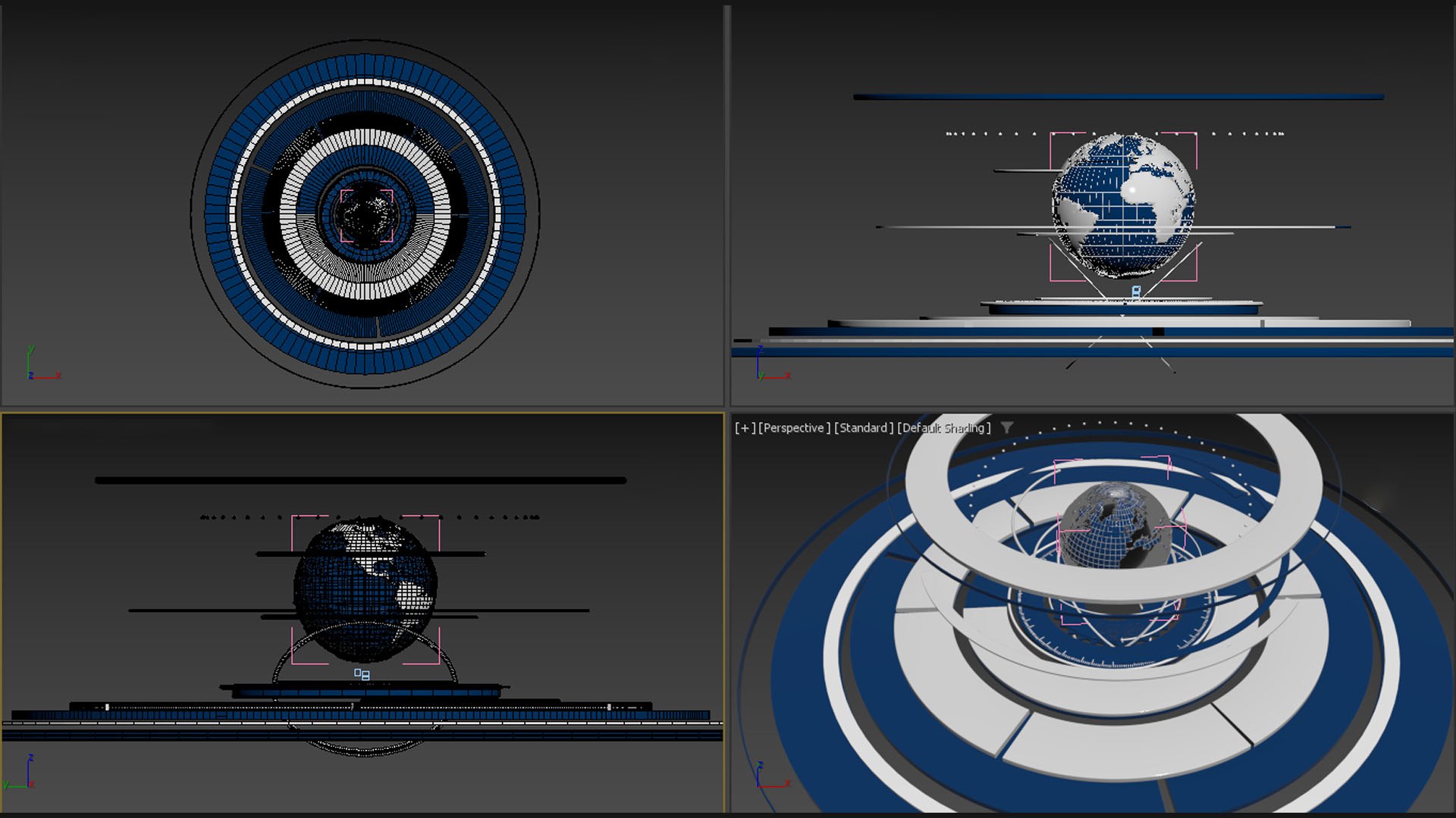 Globe 3D model - TurboSquid 2168319