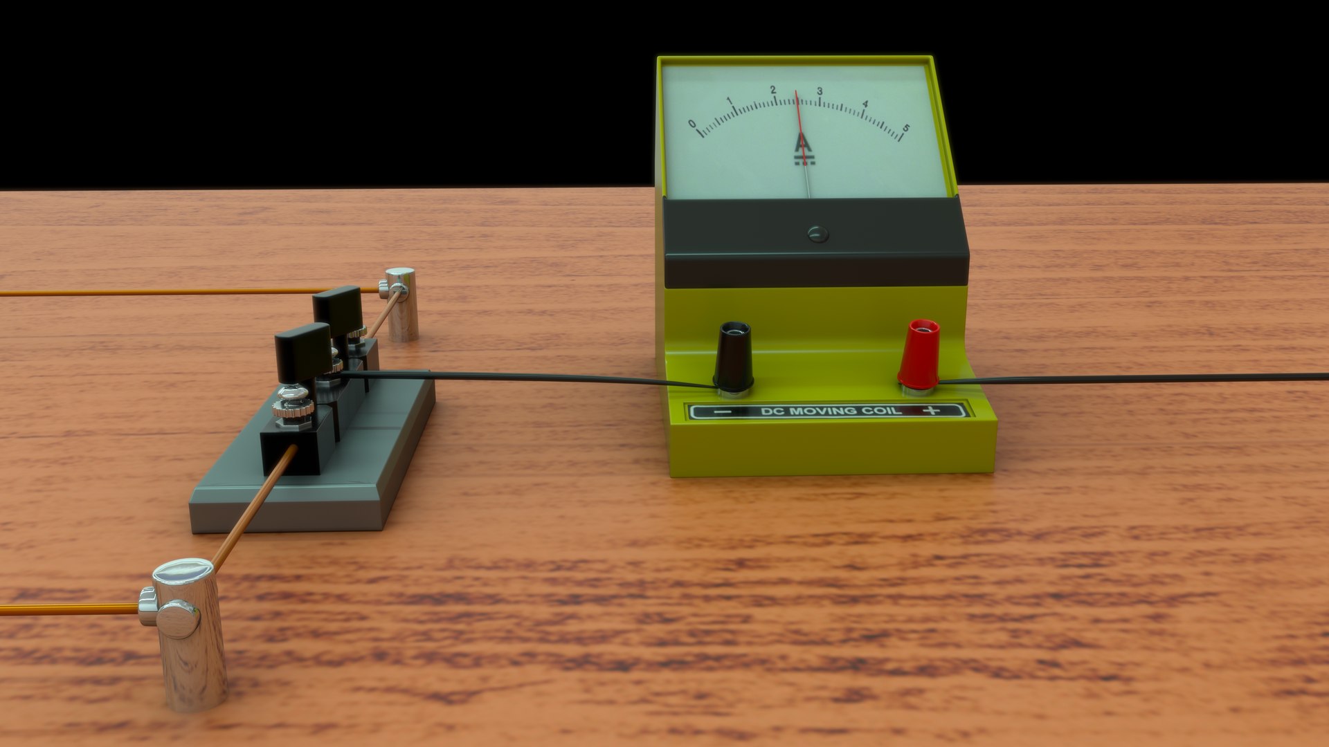 3D Finding EMF Of A Battery Using Potentiometer Model - TurboSquid 2185630