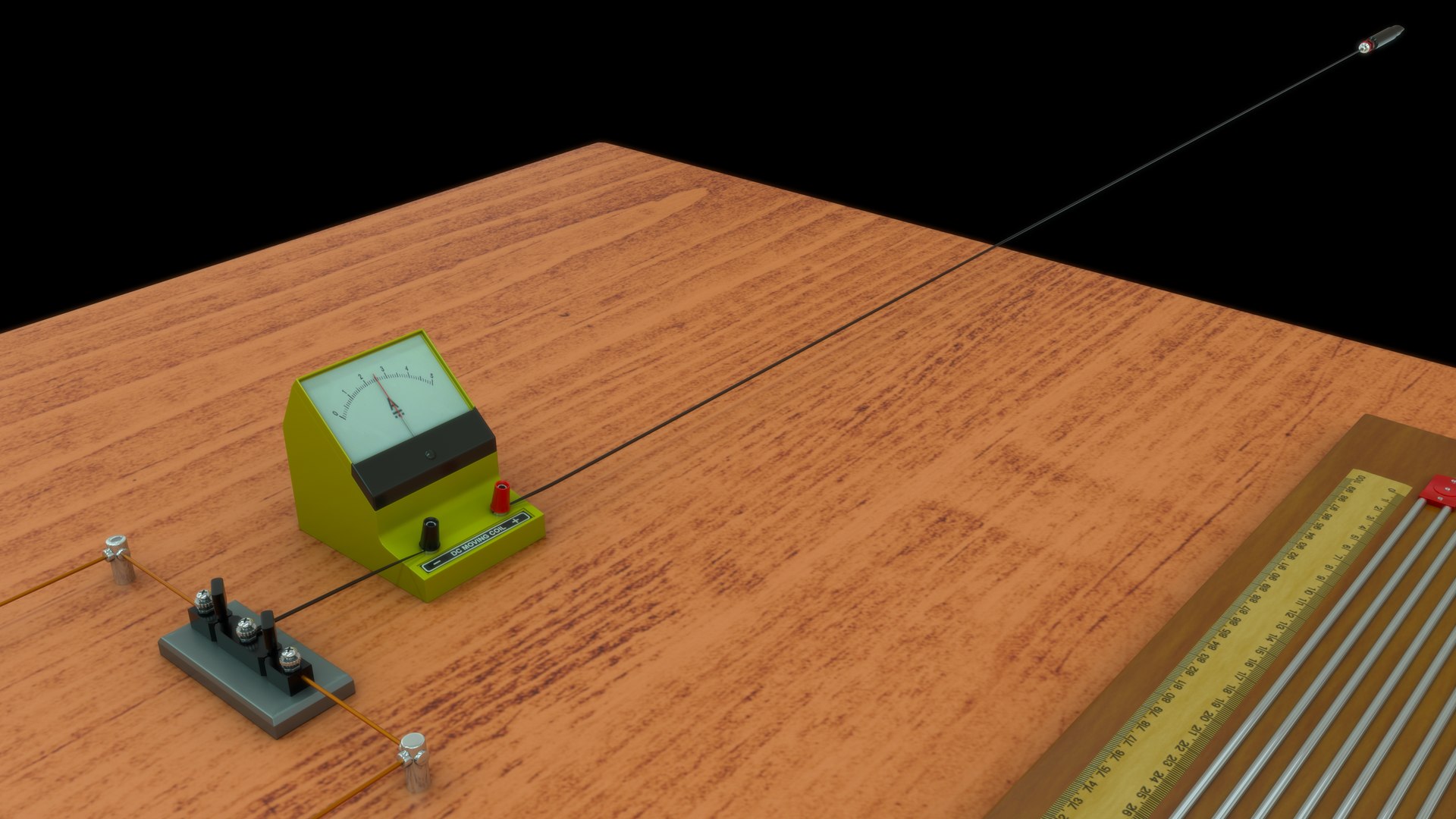 3D Finding EMF Of A Battery Using Potentiometer Model - TurboSquid 2185630