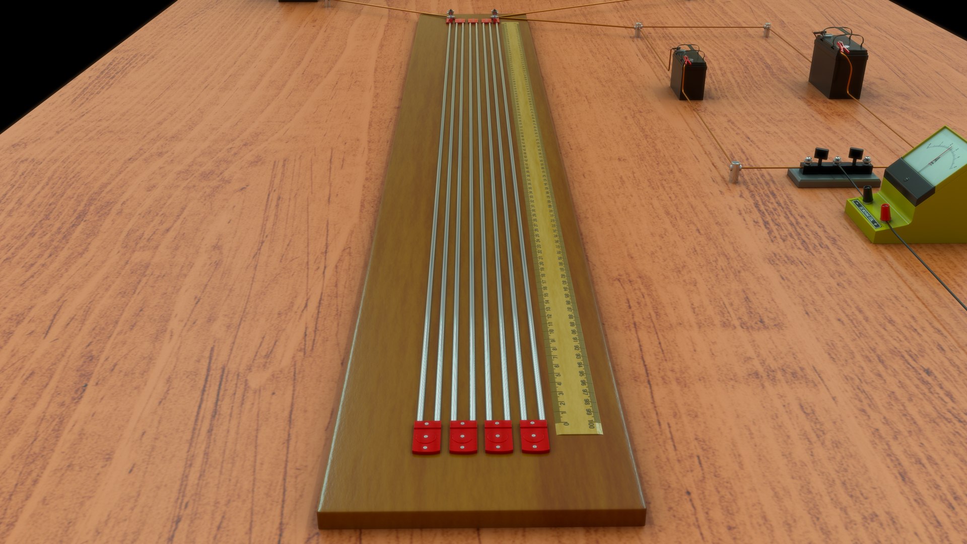3D Finding EMF Of A Battery Using Potentiometer Model - TurboSquid 2185630