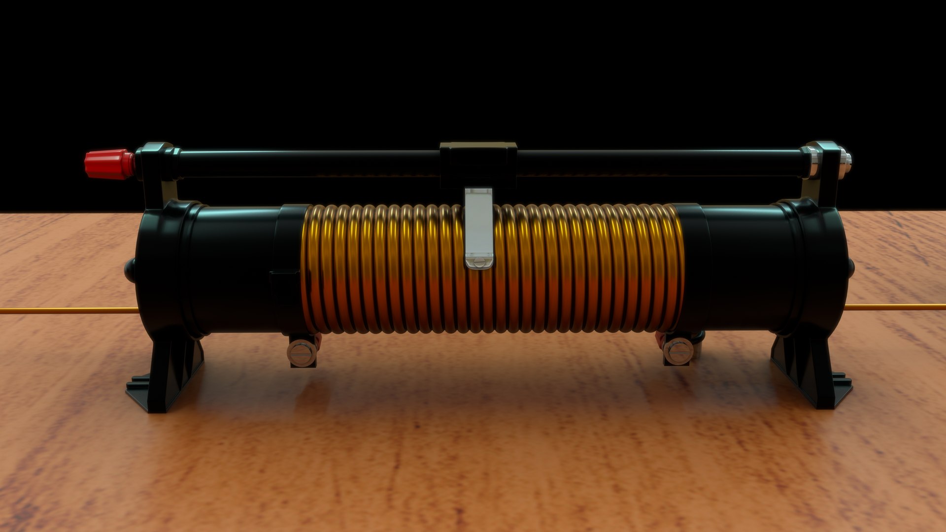3D Finding EMF Of A Battery Using Potentiometer Model - TurboSquid 2185630