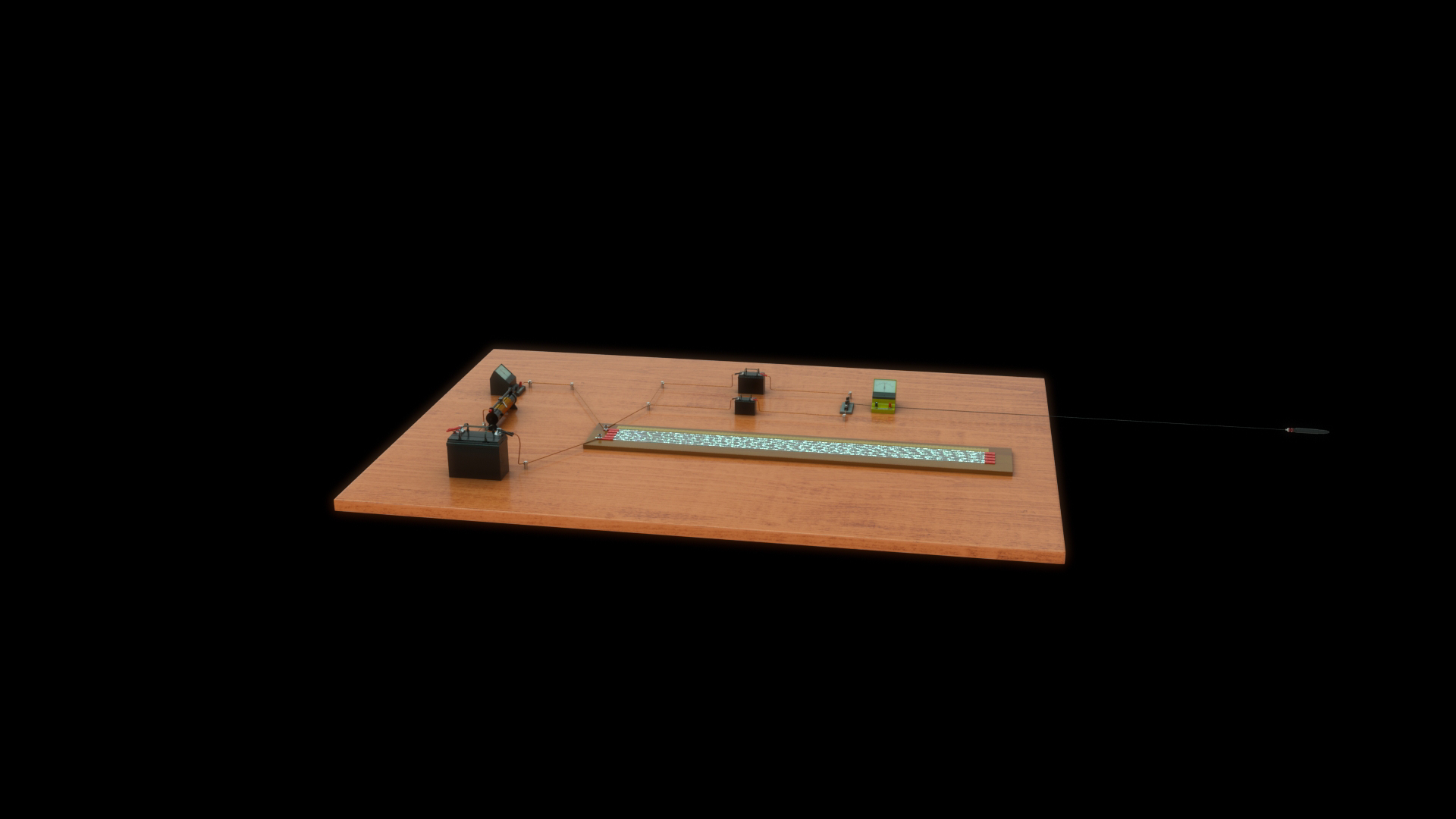 3D Finding EMF Of A Battery Using Potentiometer Model - TurboSquid 2185630