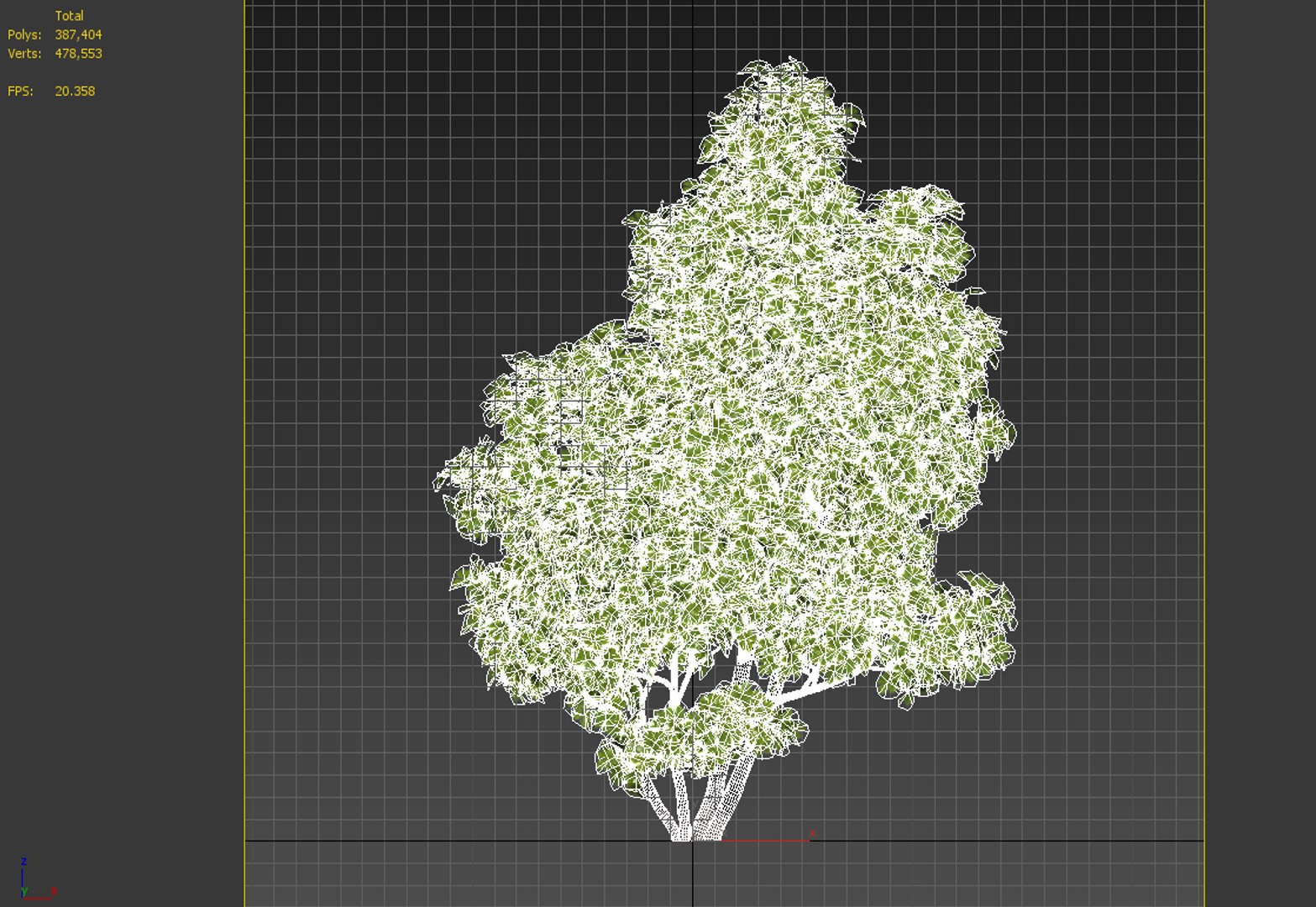 Fig Tree 02 Model - TurboSquid 1955433