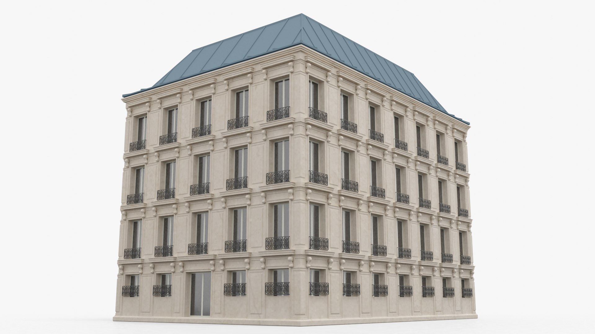 Building French 3D - TurboSquid 1573304