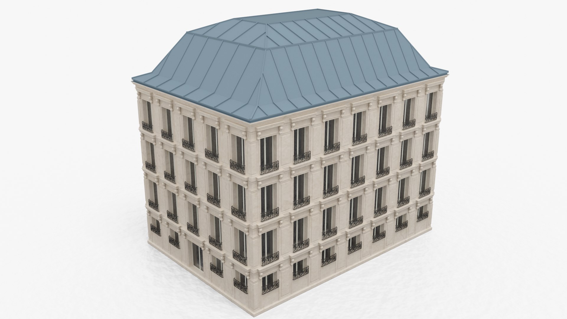 Building French 3D - TurboSquid 1573304
