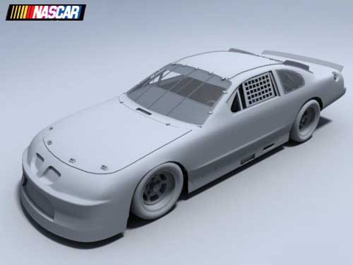 Nascar Usa Sport 3d Model