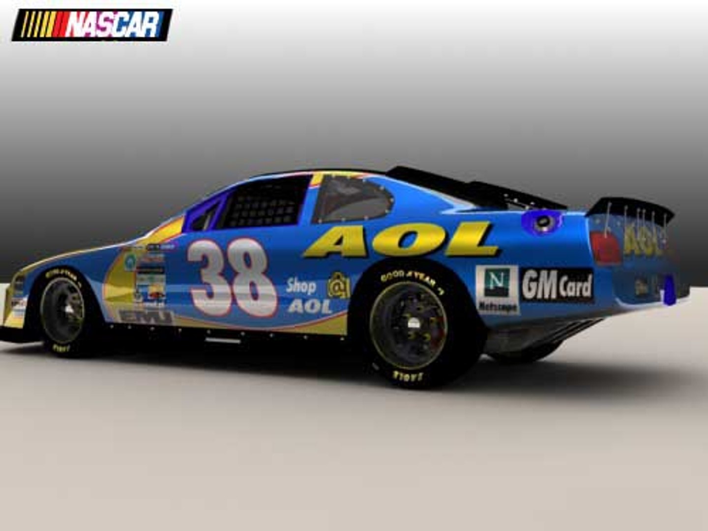 Nascar Usa Sport 3d Model
