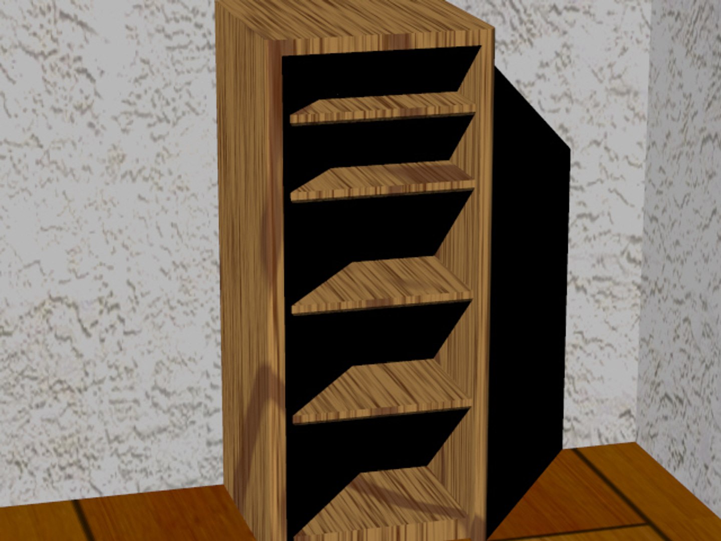 Bookcase Bookshelf Shelf 3ds Free