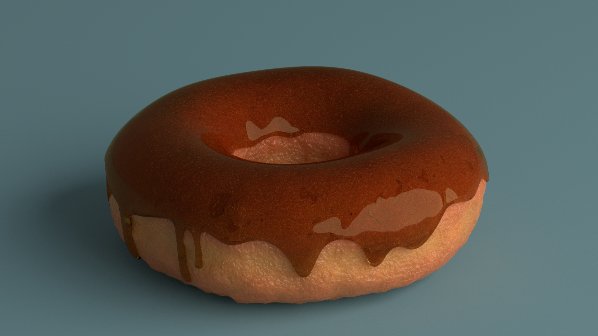Free donut baked icing 3D - TurboSquid 1660724