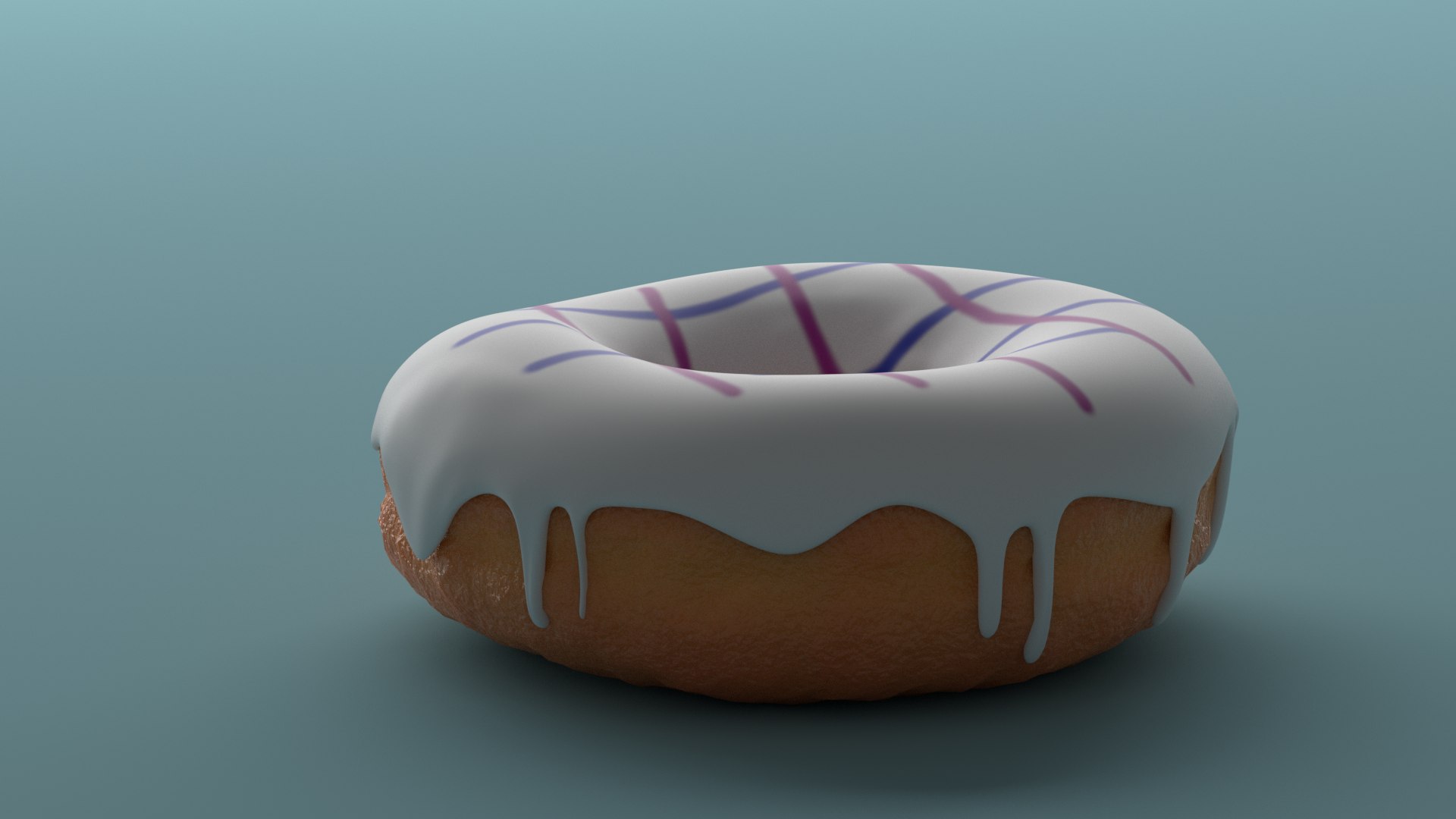 Free Donut Baked Icing 3D - TurboSquid 1660724