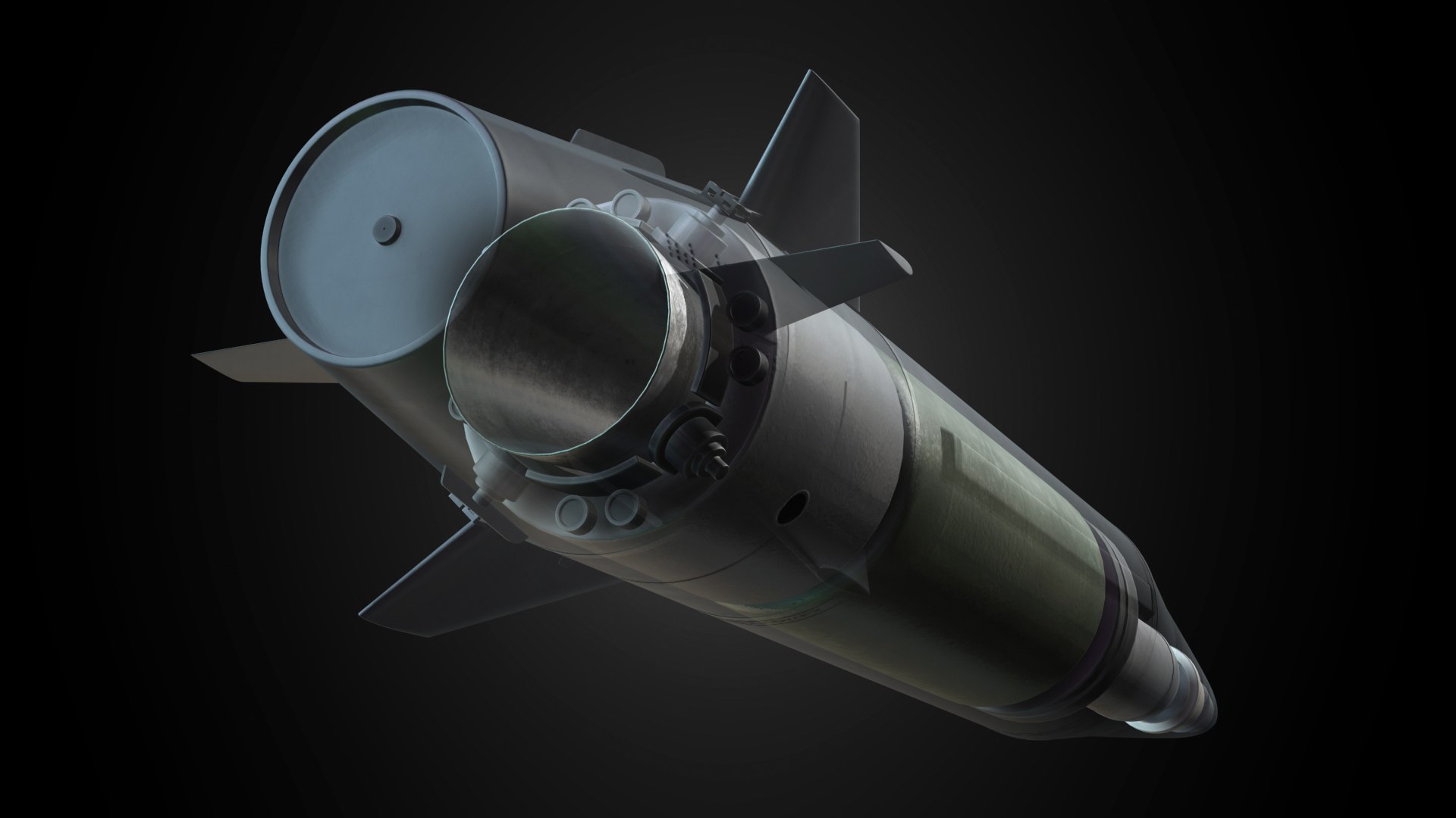 3D Kh-47M2 Kinzhal Missile - TurboSquid 2306155