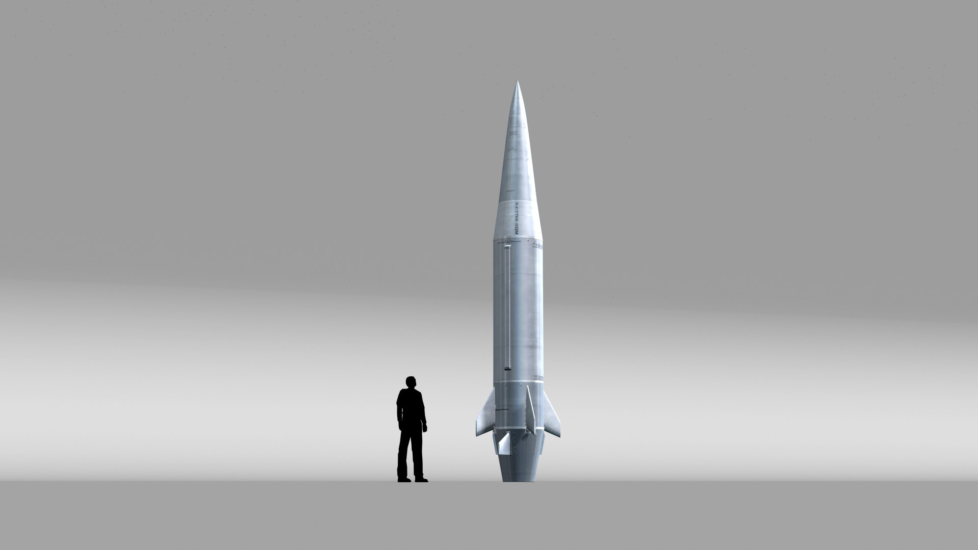3D Kh-47M2 Kinzhal Missile - TurboSquid 2306155