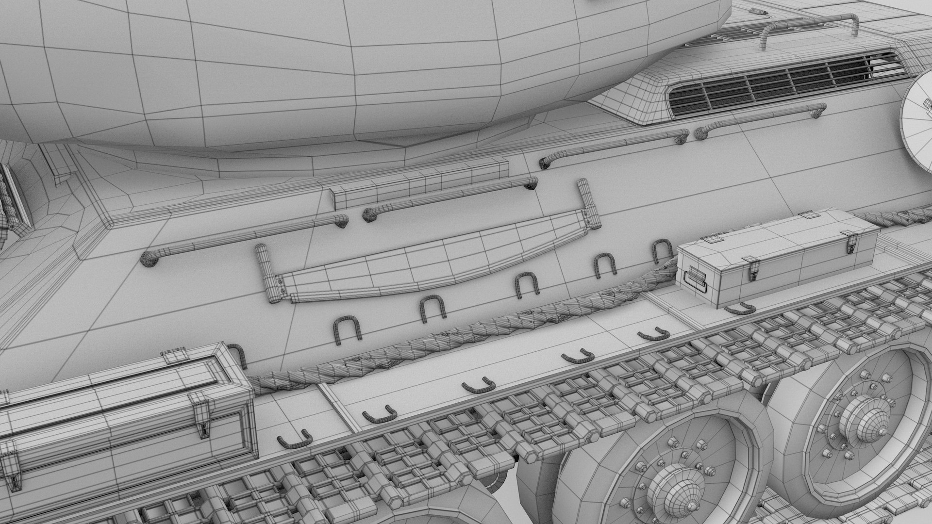 3d model soviet tank interior hdri