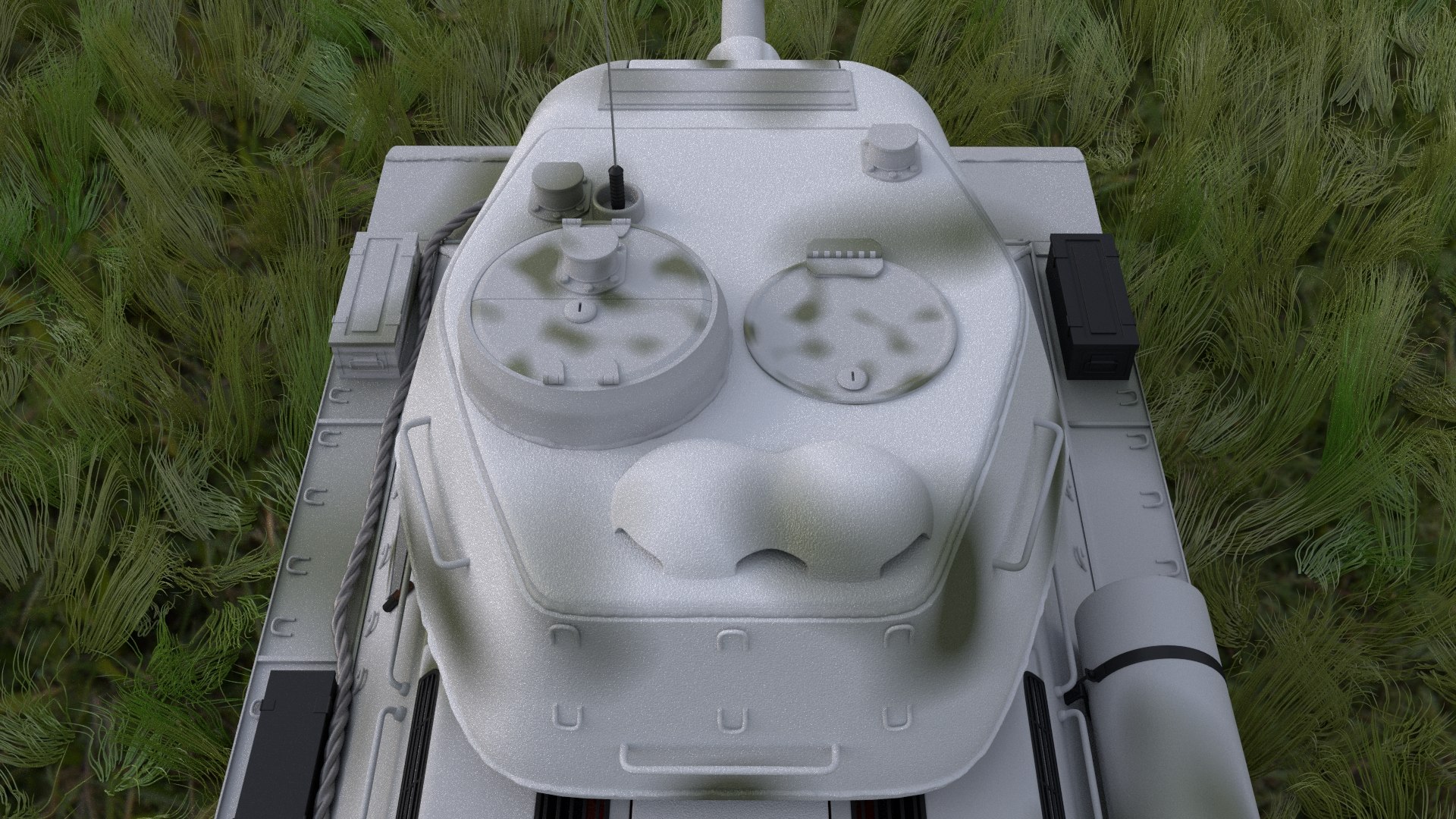 3d model soviet tank interior hdri