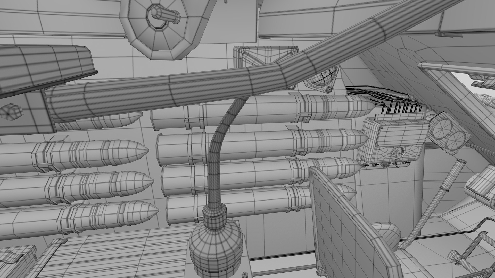 3d model soviet tank interior hdri