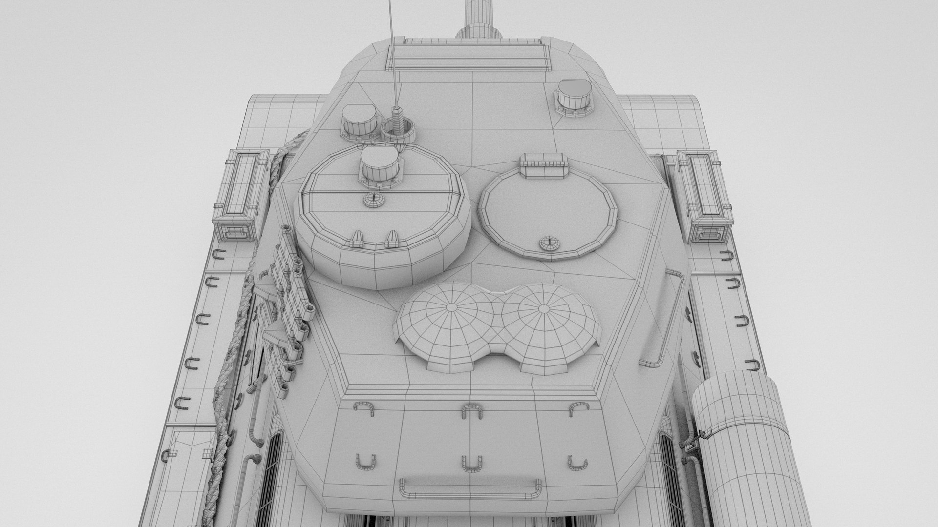 3d model soviet tank interior hdri