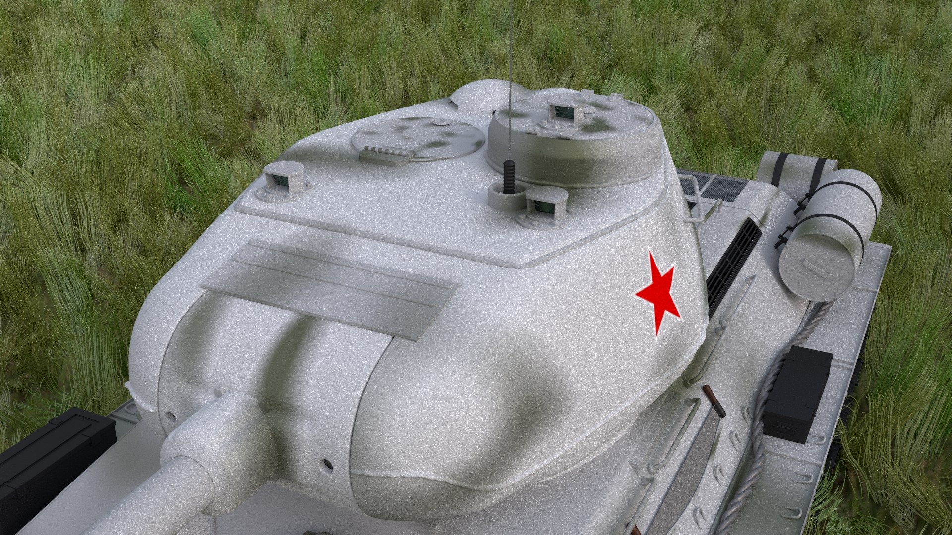 3d model soviet tank interior hdri
