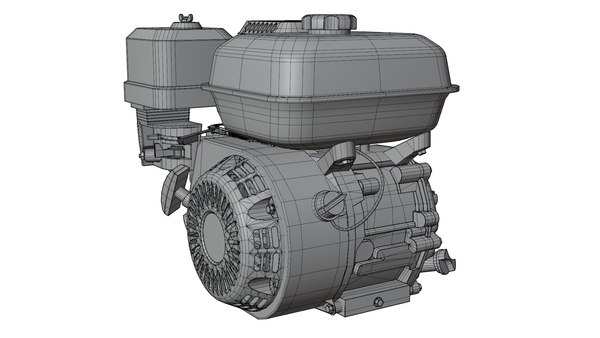 Gasoline Engine model - TurboSquid 1956477