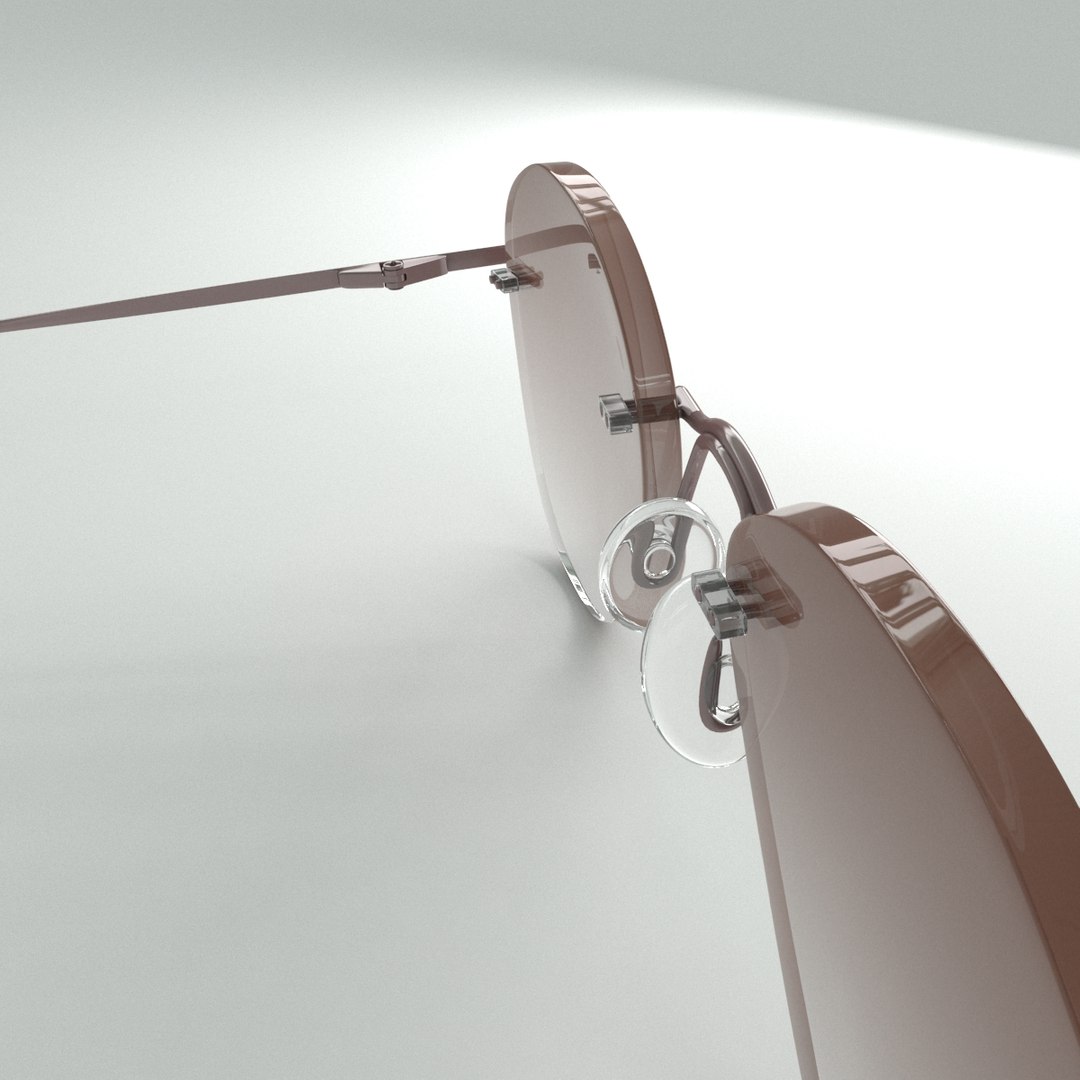 3d Glasses Sun Sunglasses Model