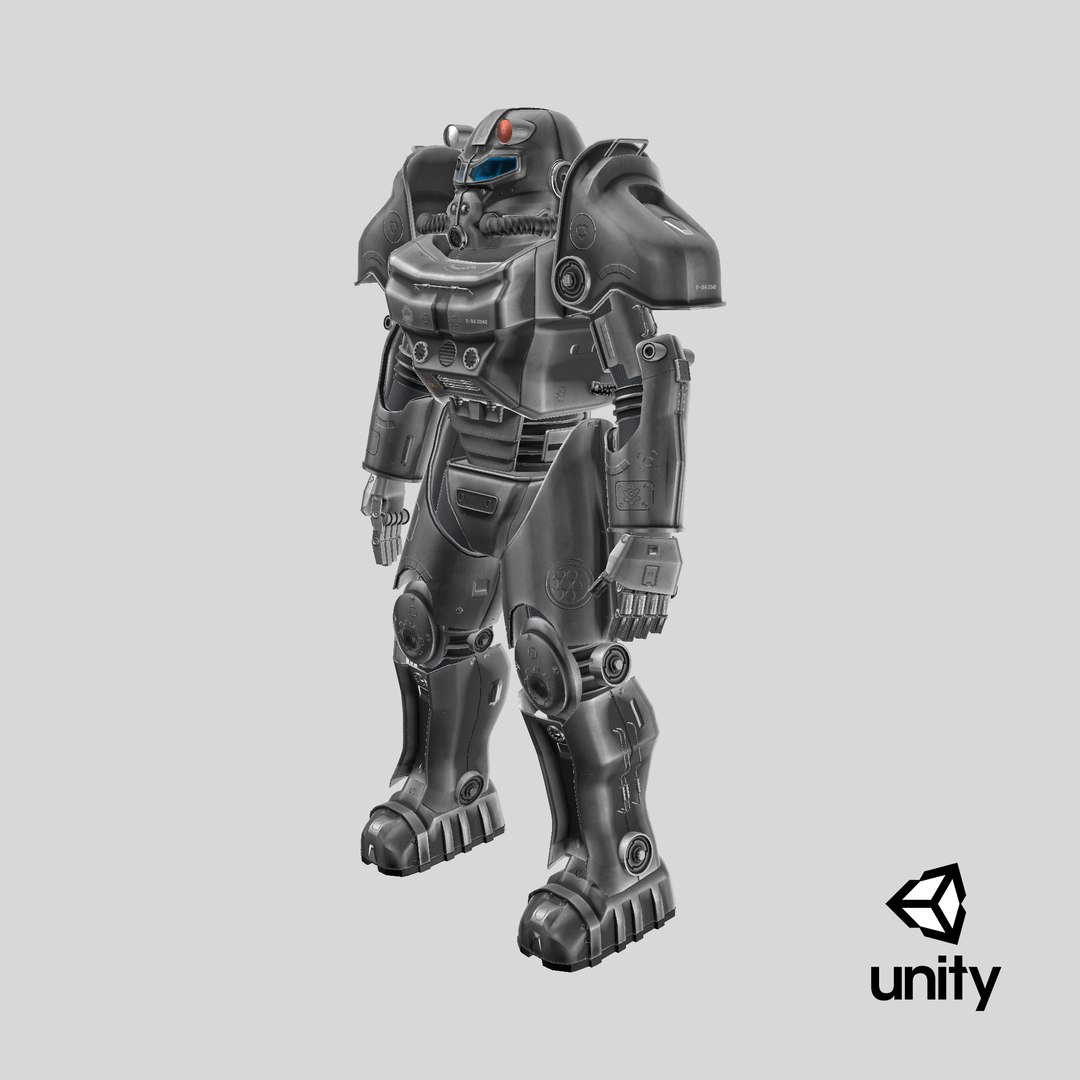 Post Apocalyptic Power Armor TV-2 3D Model - TurboSquid 2225985