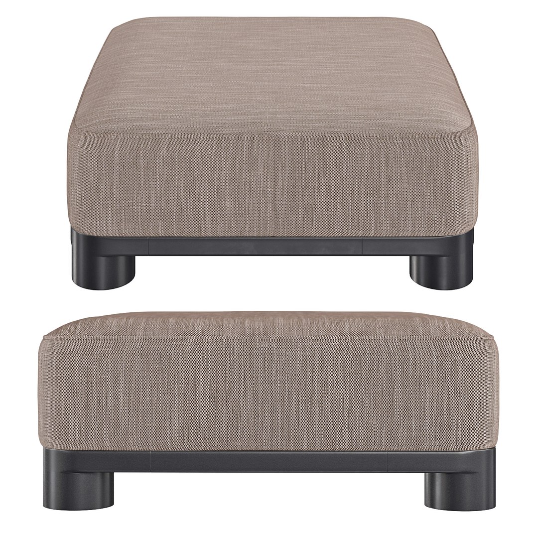 Pouf Bold 3D model - TurboSquid 1877229