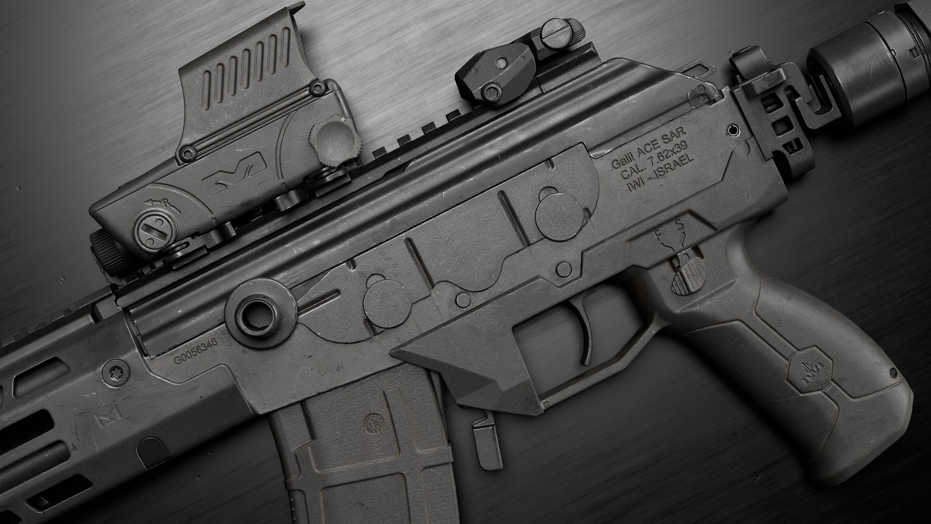 IWI Galil Ace Gen2 Model - TurboSquid 2172310