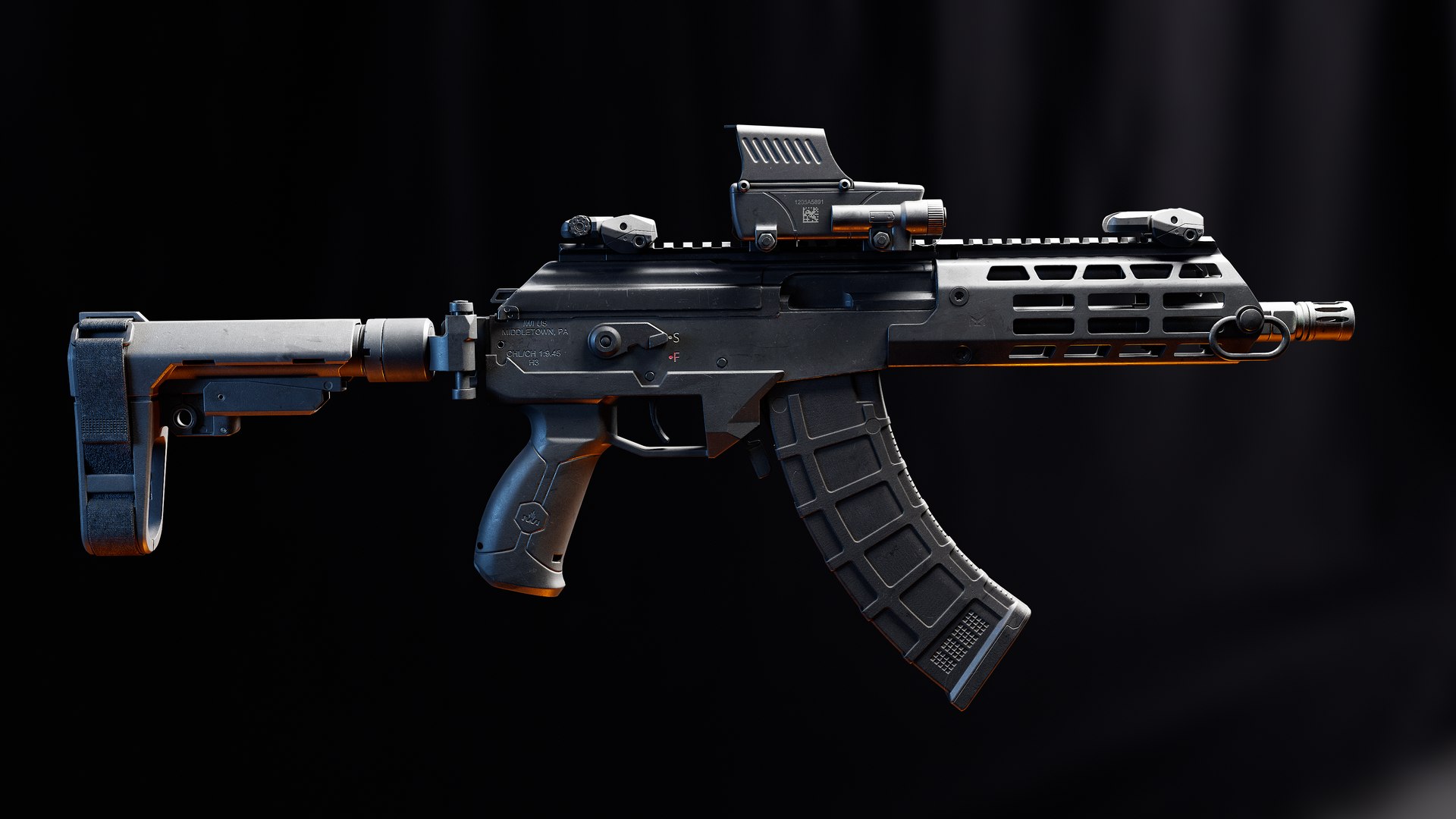 IWI Galil Ace Gen2 Model - TurboSquid 2172310