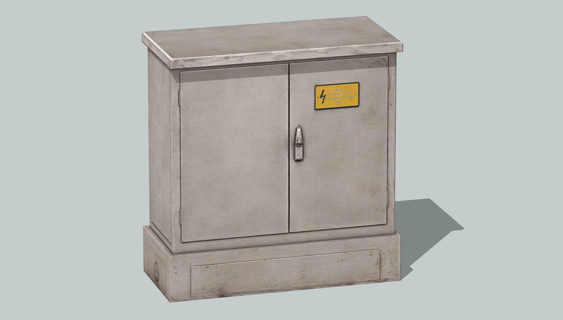 Retro Electrical Box 3D Model - TurboSquid 2574126