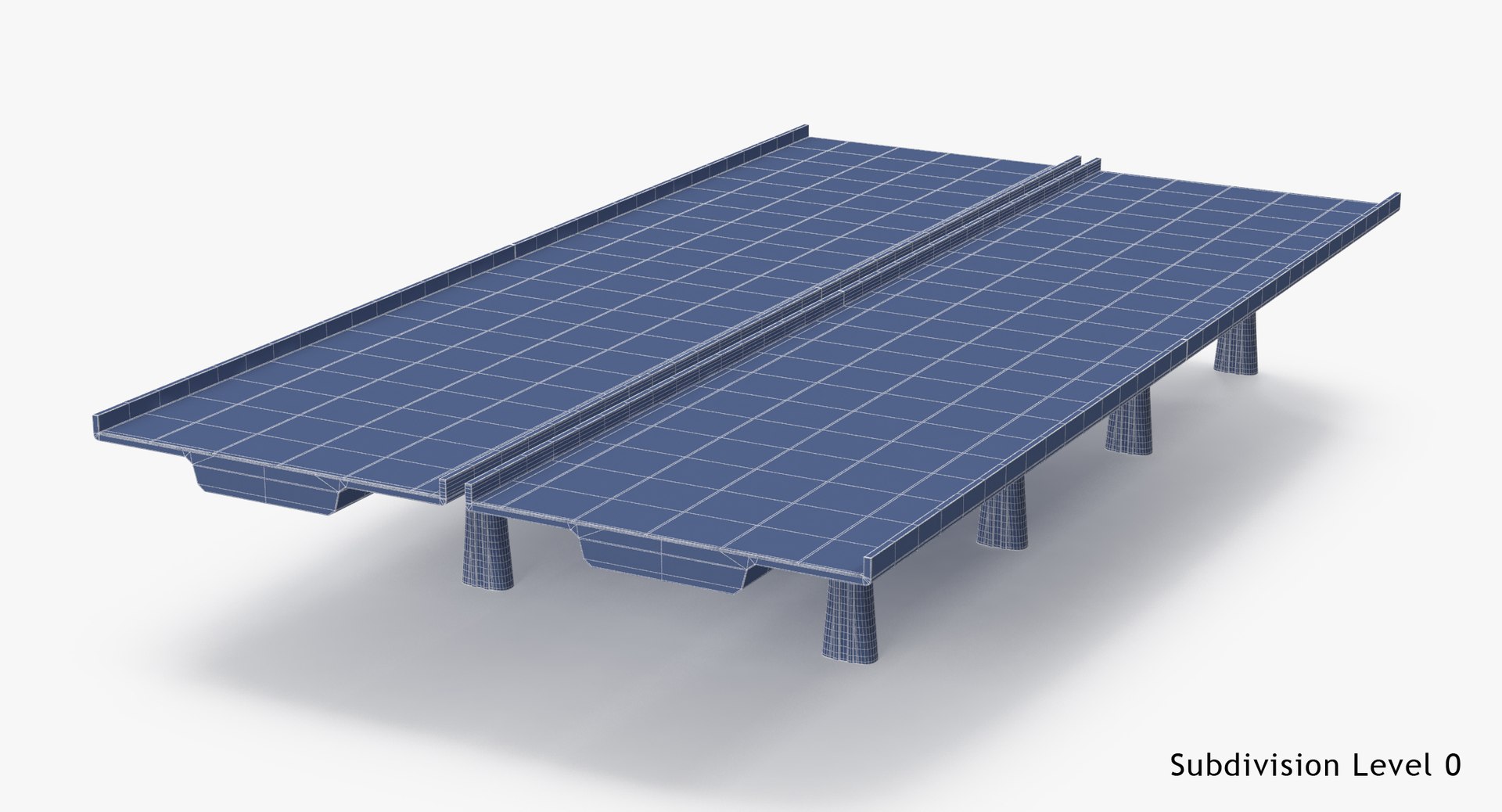 4 Lane Raised Highway Obj