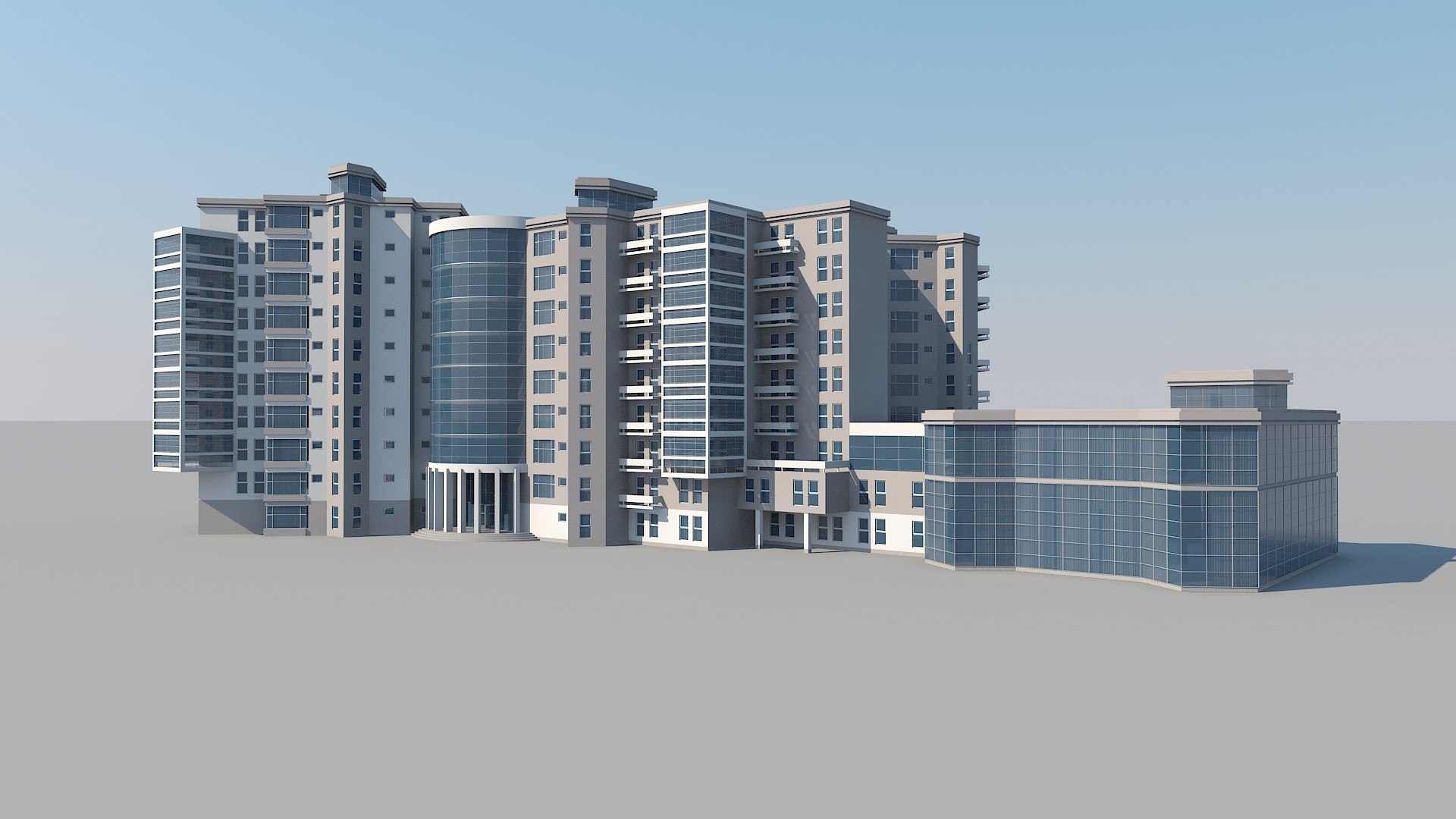 Hotel 3D model - TurboSquid 1437059