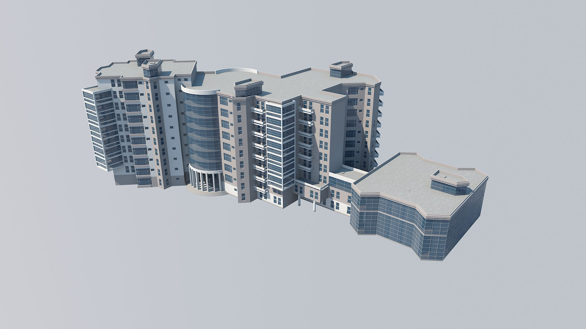 Hotel 3D model - TurboSquid 1437059