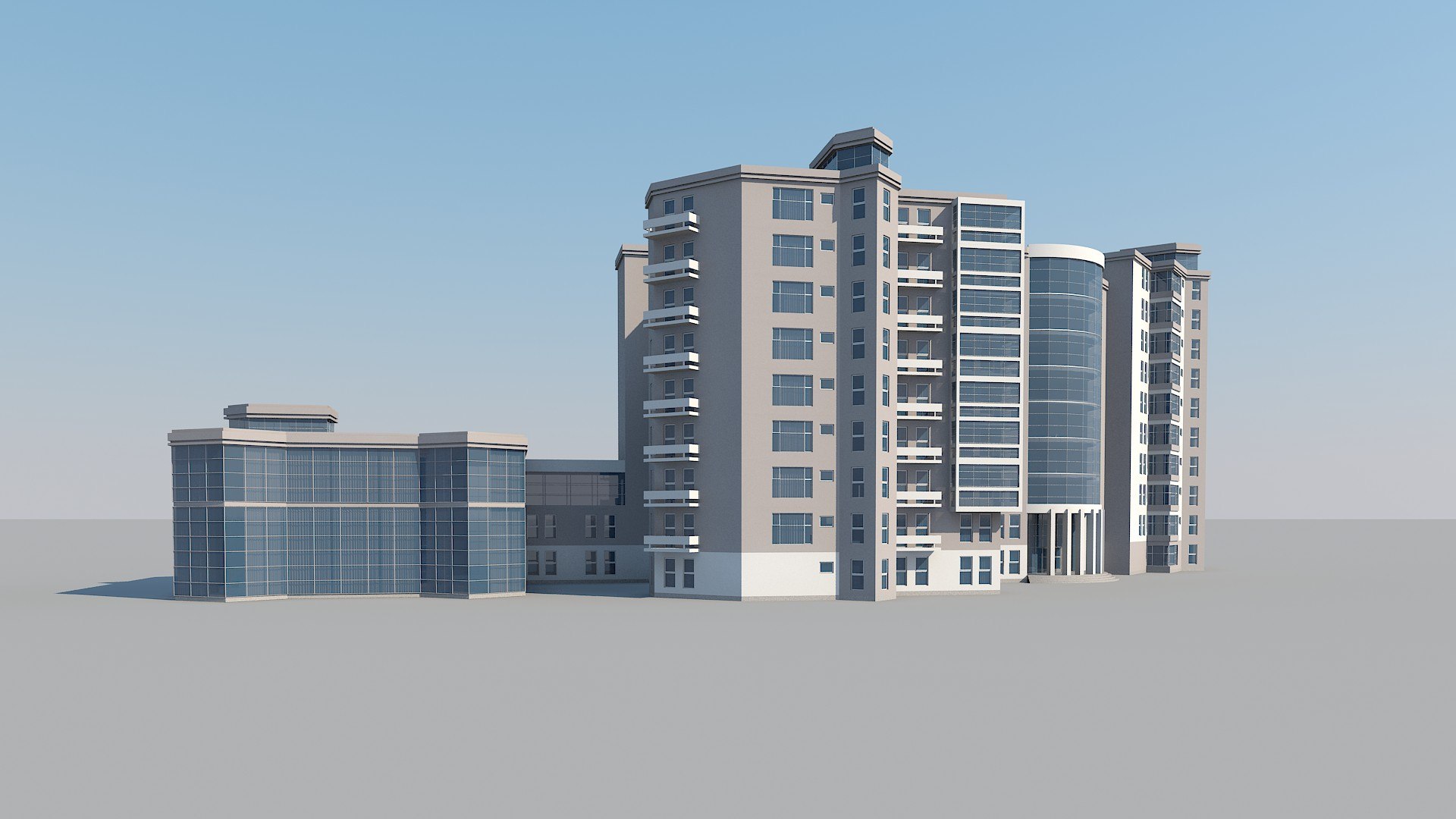Hotel 3D model - TurboSquid 1437059